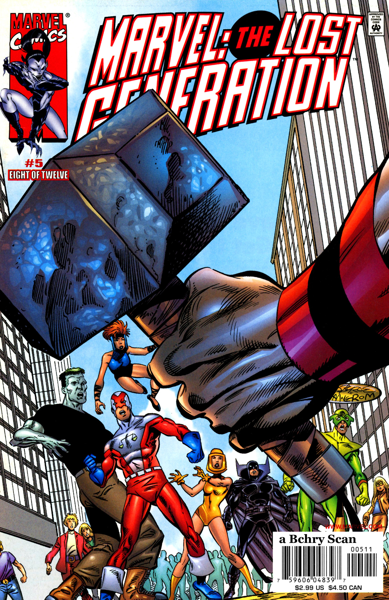 Read online Marvel: The Lost Generation comic - Issue #5