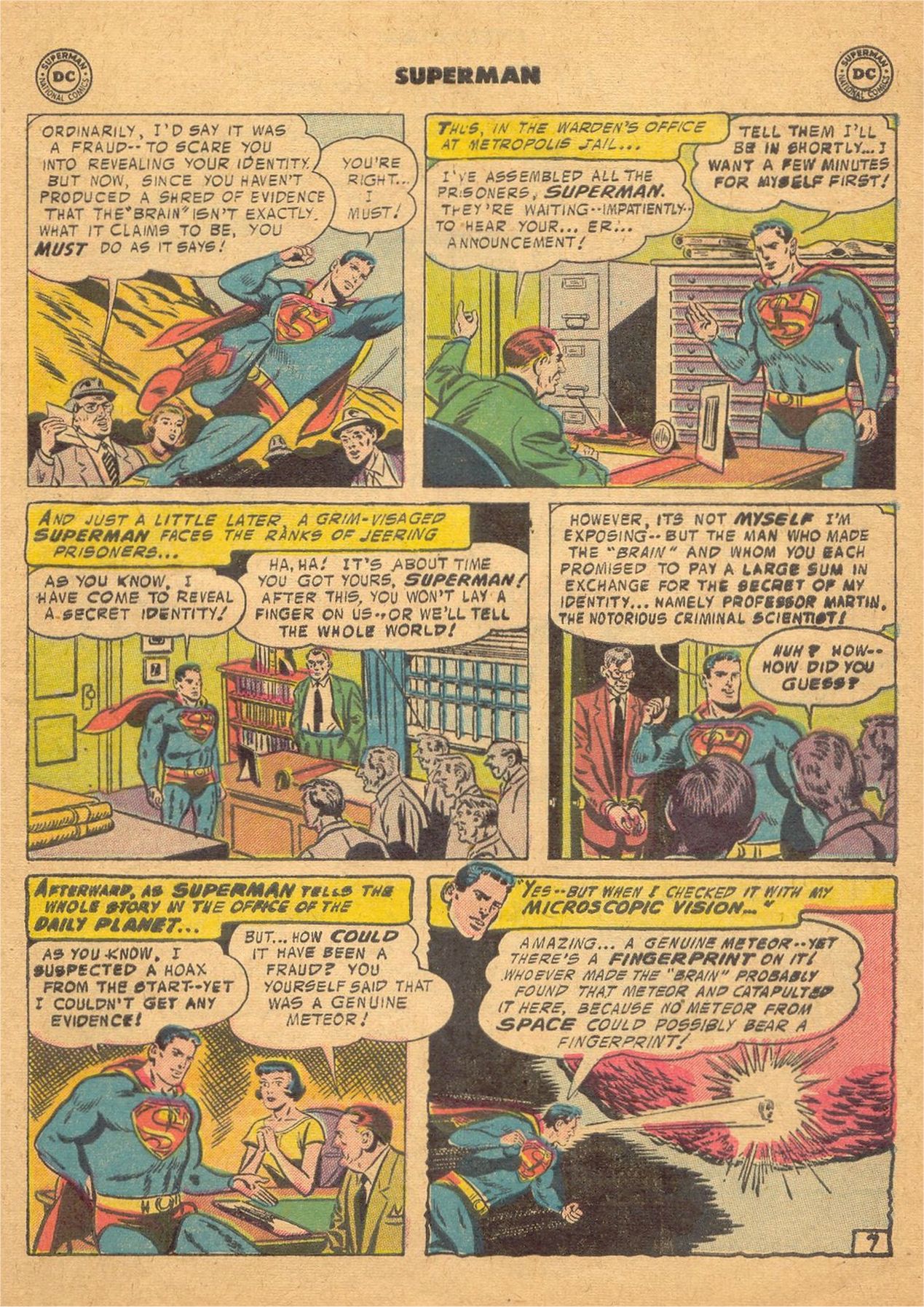 Read online Superman (1939) comic - Issue #108