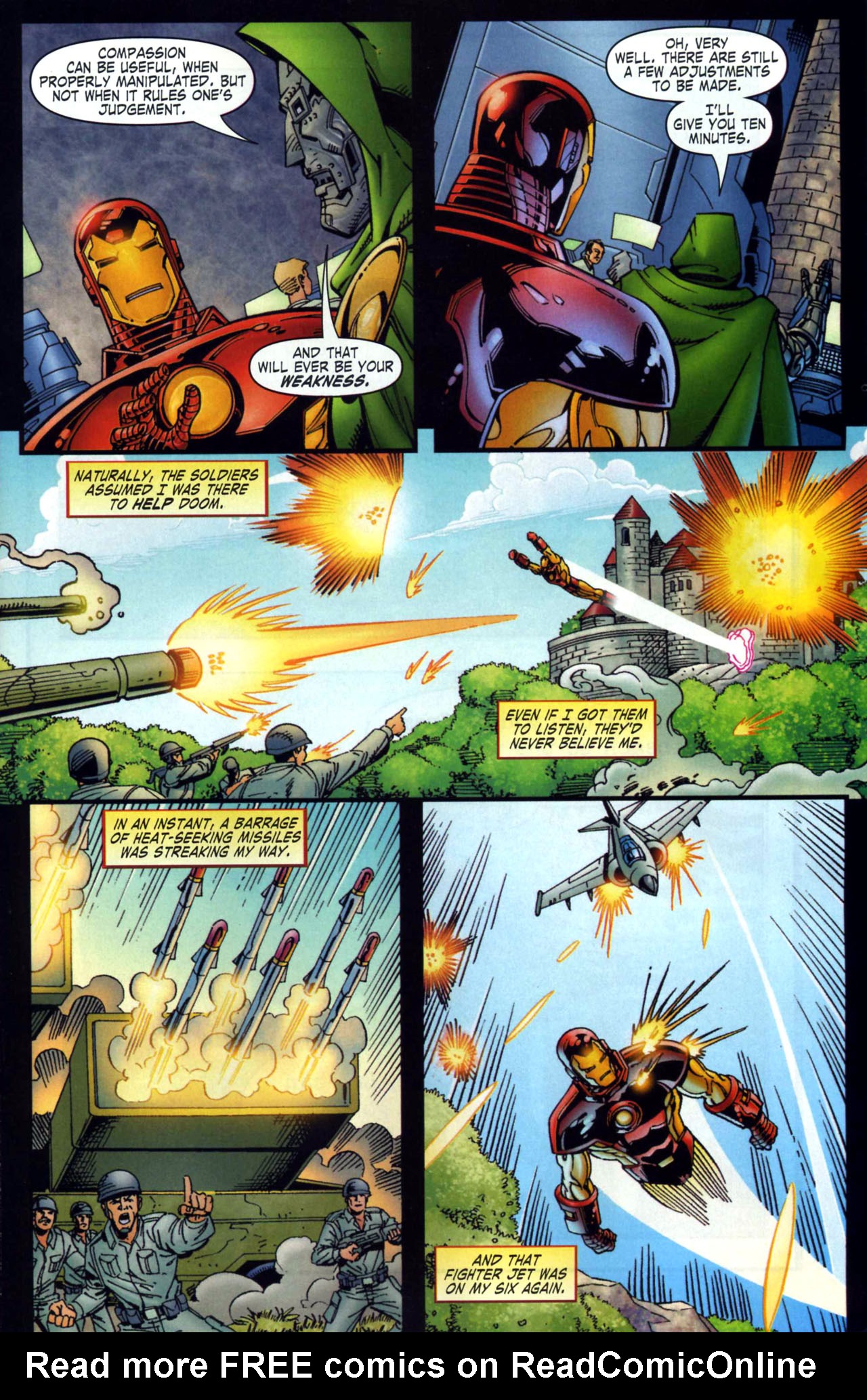 Read online Iron Man: Legacy of Doom comic - Issue #1