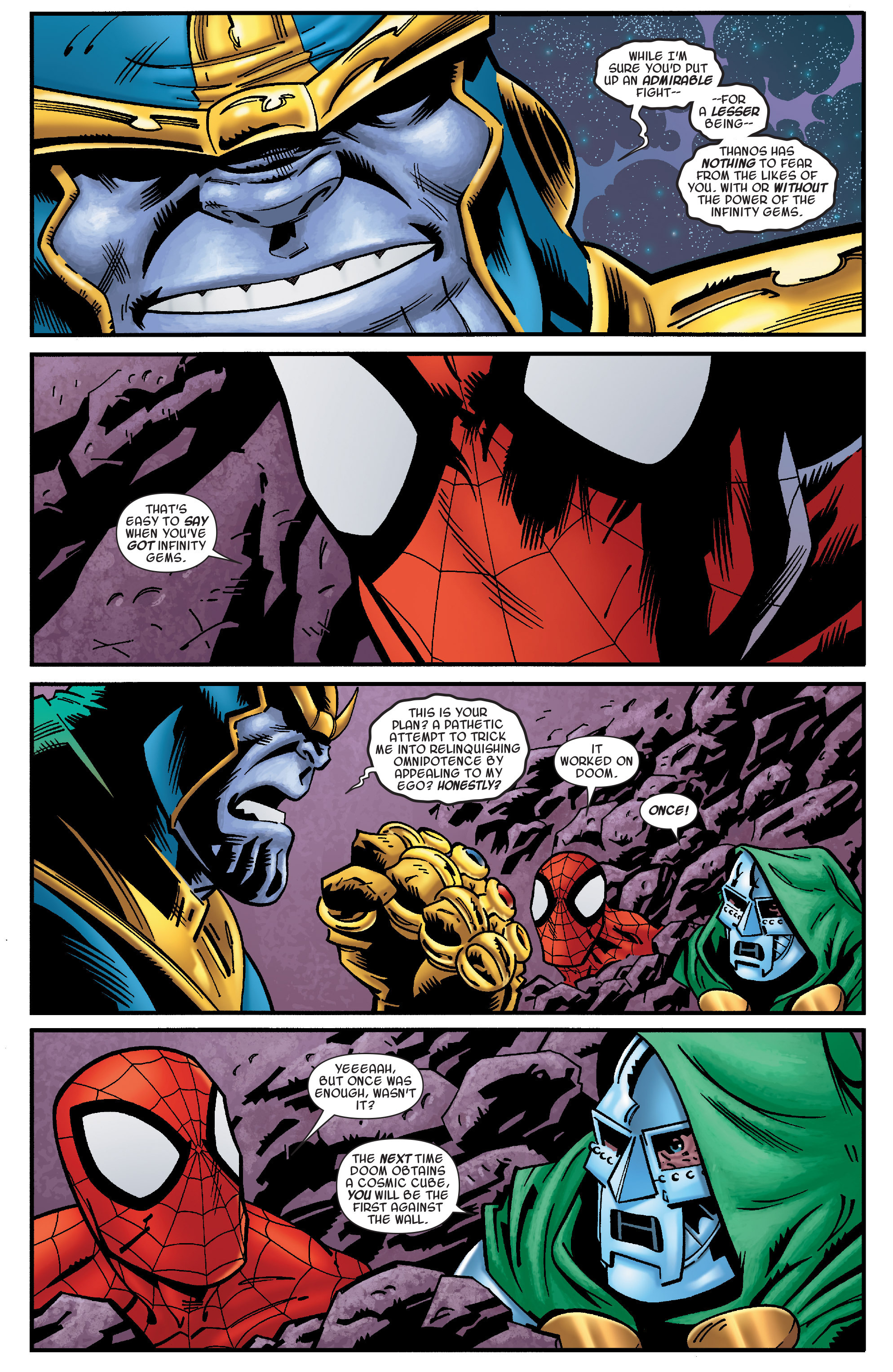 Read online Avengers & the Infinity Gauntlet comic - Issue #4