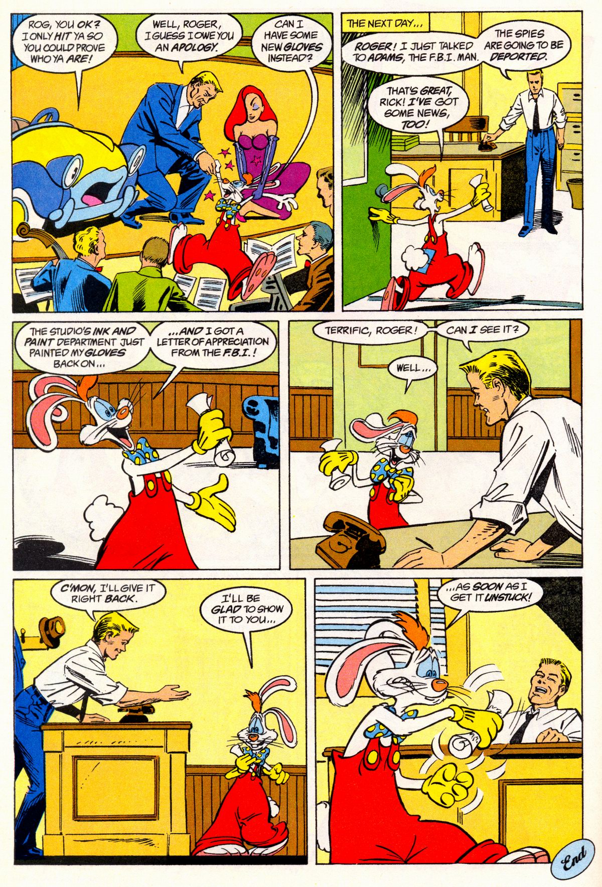Read online Roger Rabbit comic - Issue #8