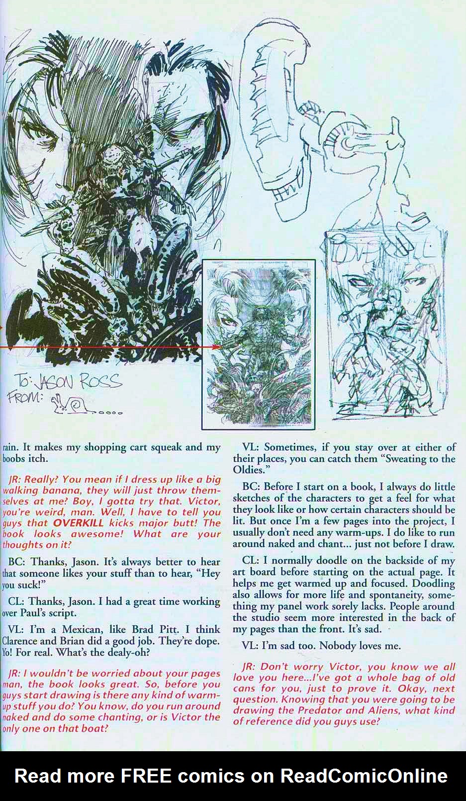 Read online Overkill: Witchblade/Aliens/Darkness/Predator comic - Issue #2