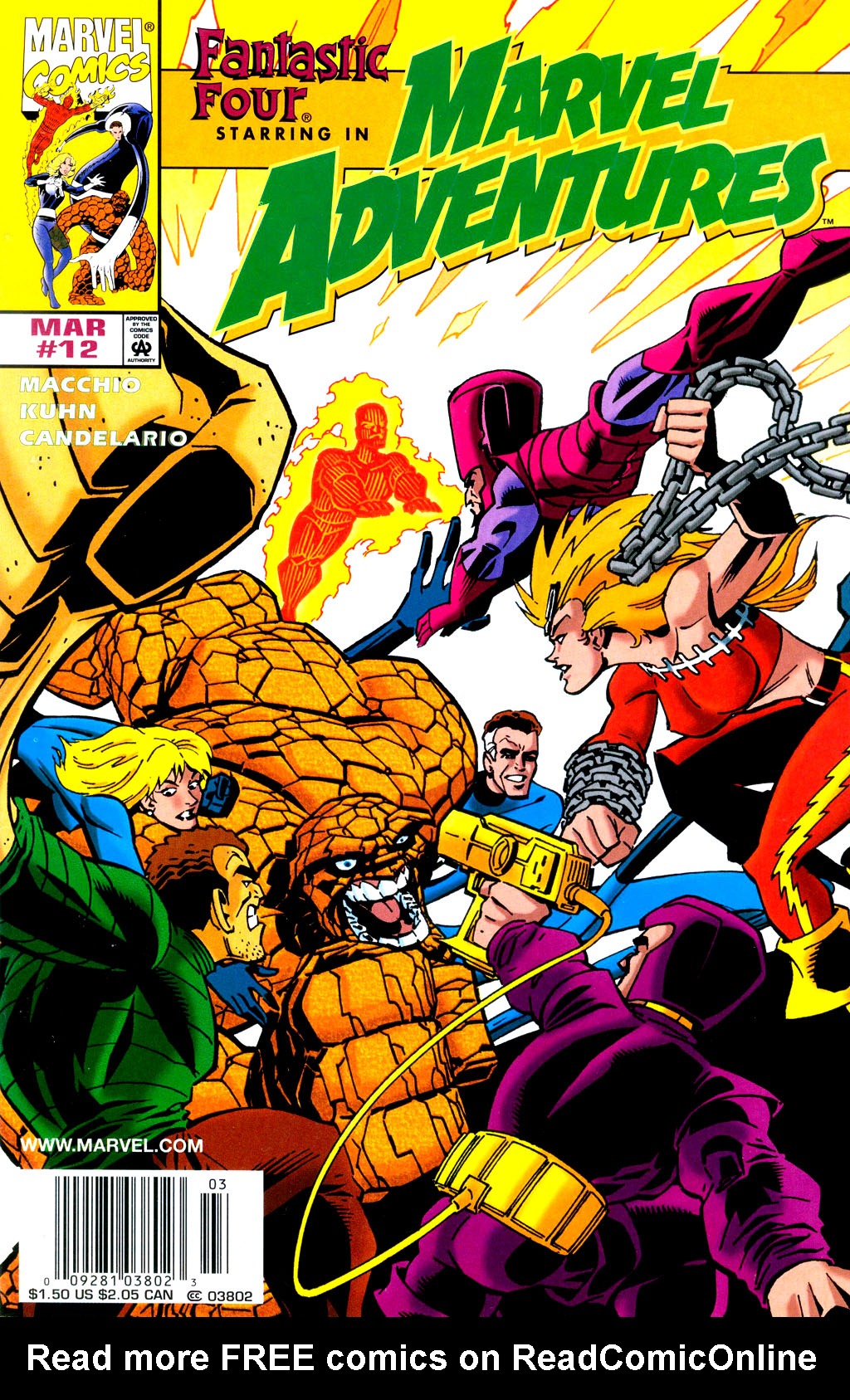 Read online Marvel Adventures (1997) comic - Issue #12