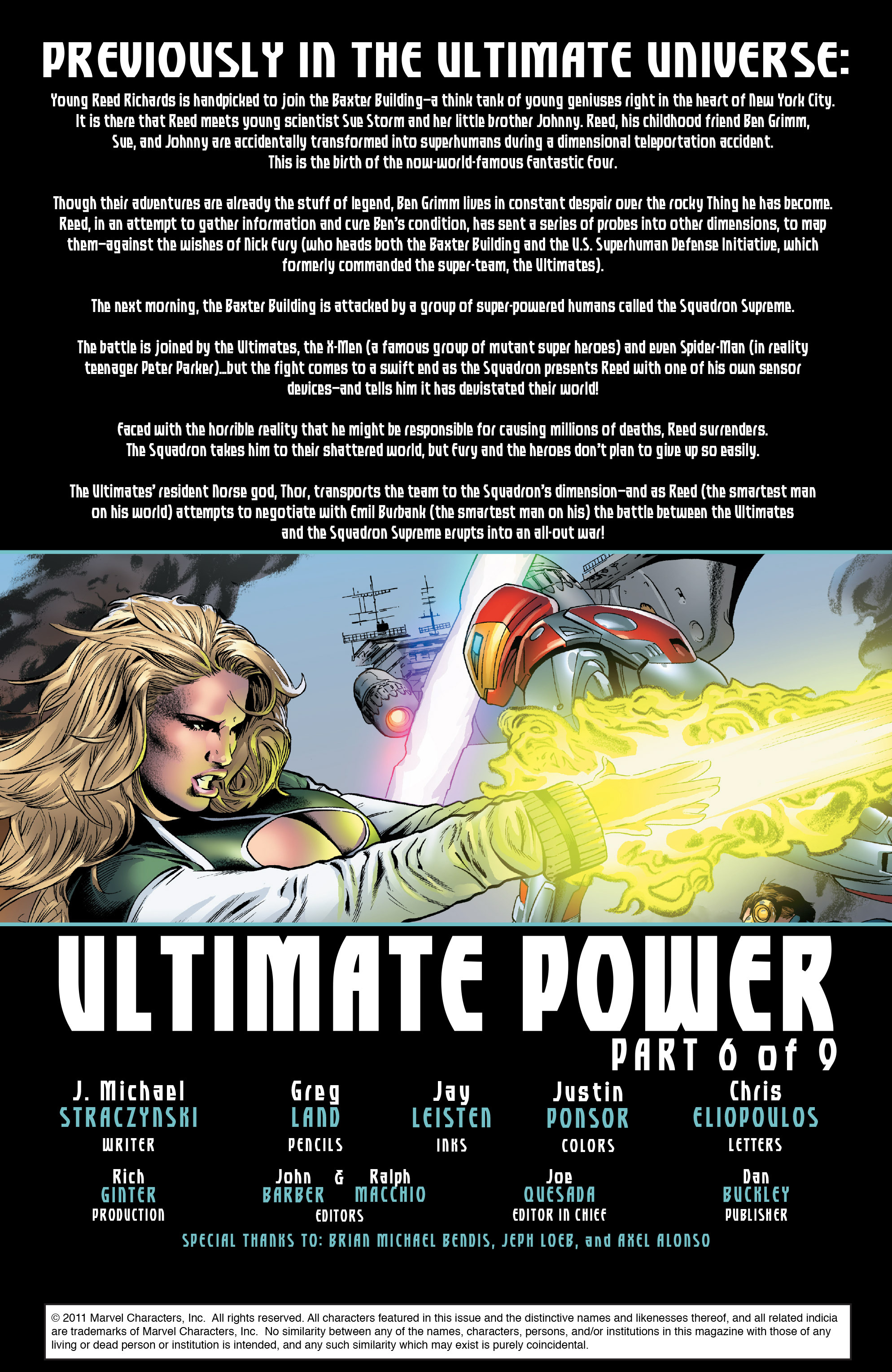 Read online Ultimate Power comic - Issue #6