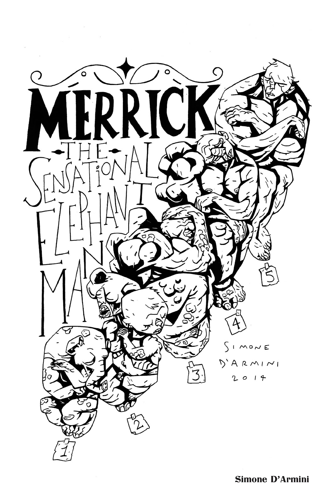 Read online Merrick: The Sensational Elephantman comic - Issue #1