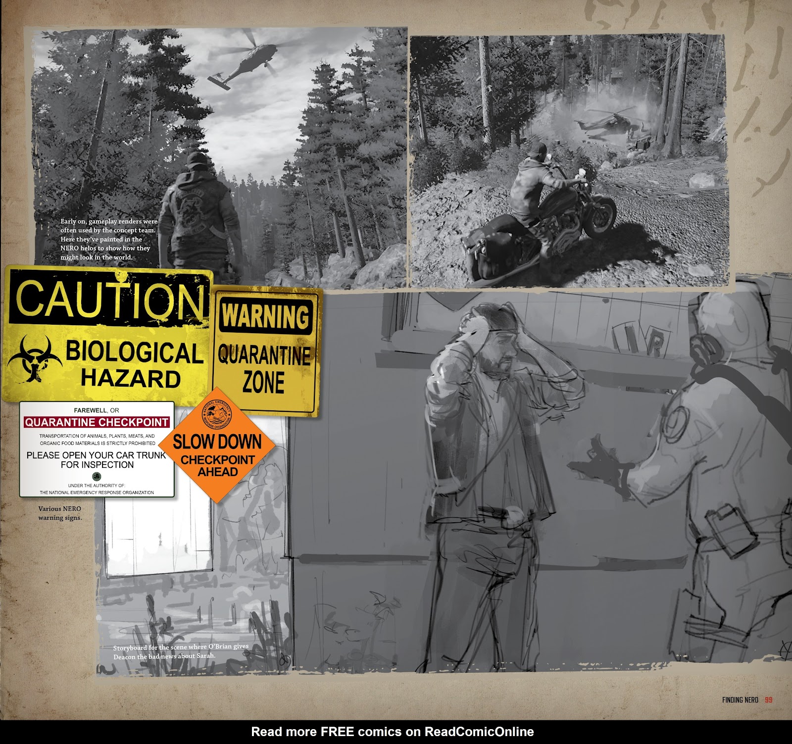 Read online The Art of Days Gone comic - Issue # TPB (Part 1)