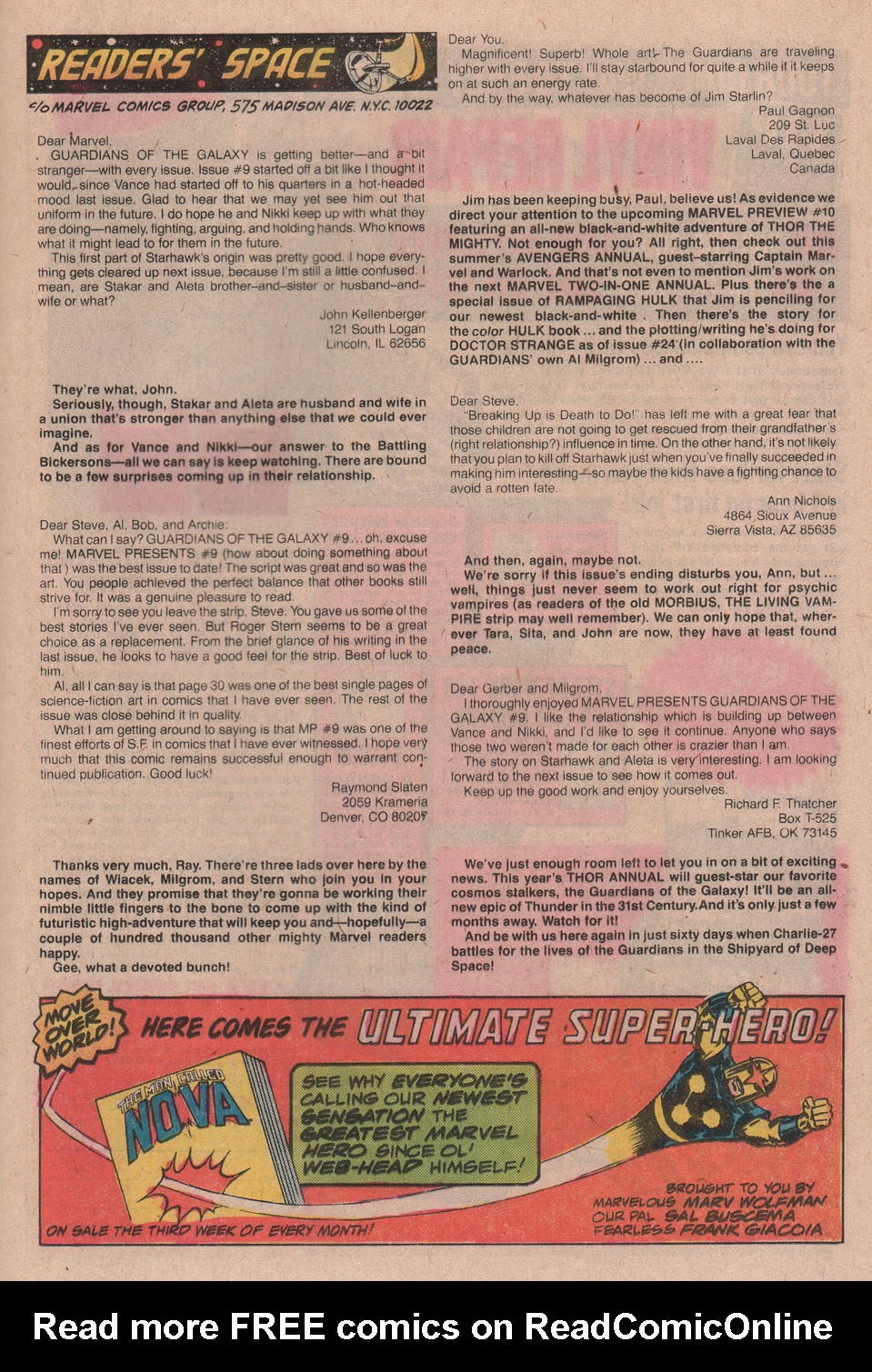 Read online Marvel Presents comic - Issue #11