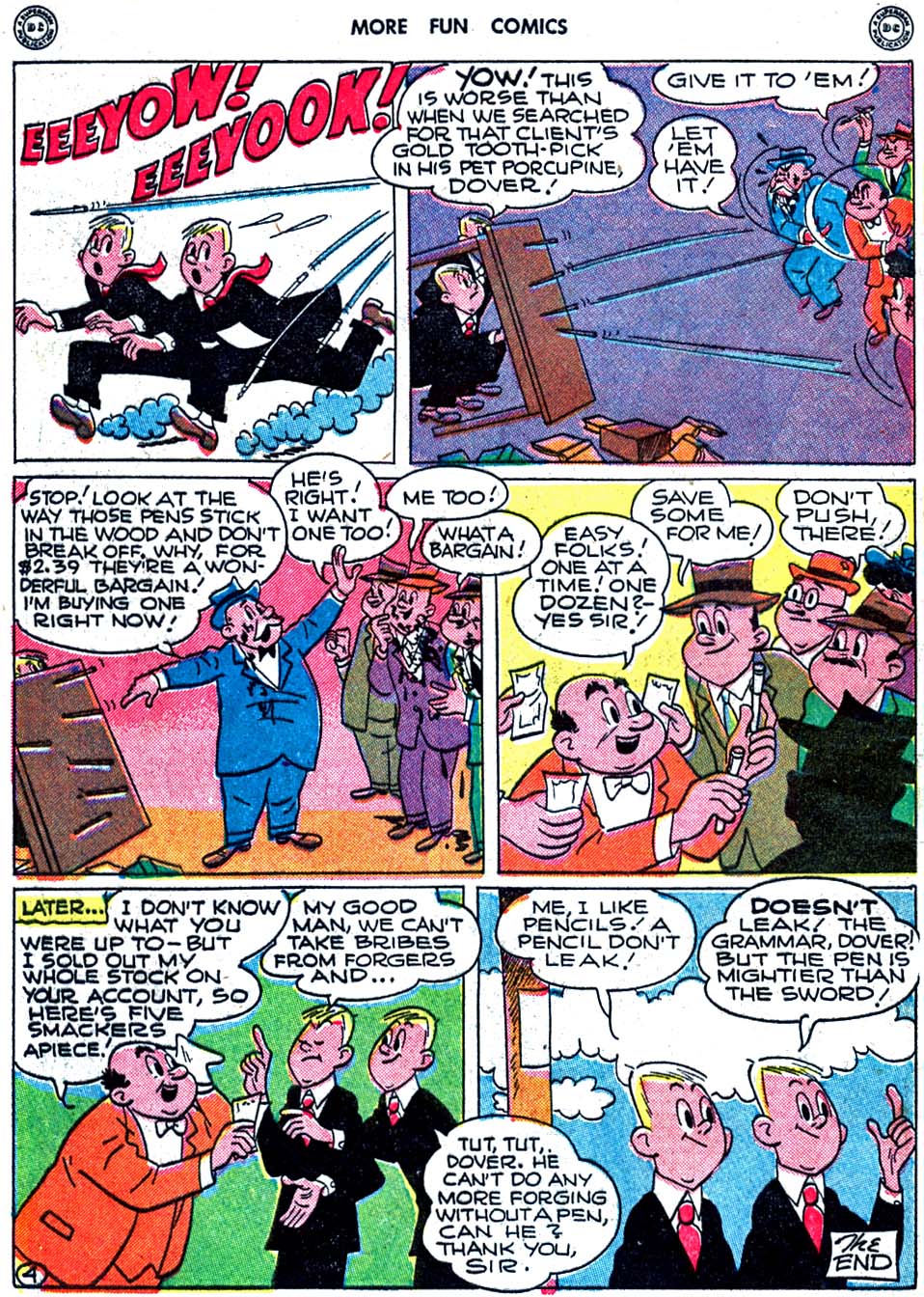 Read online More Fun Comics comic - Issue #110