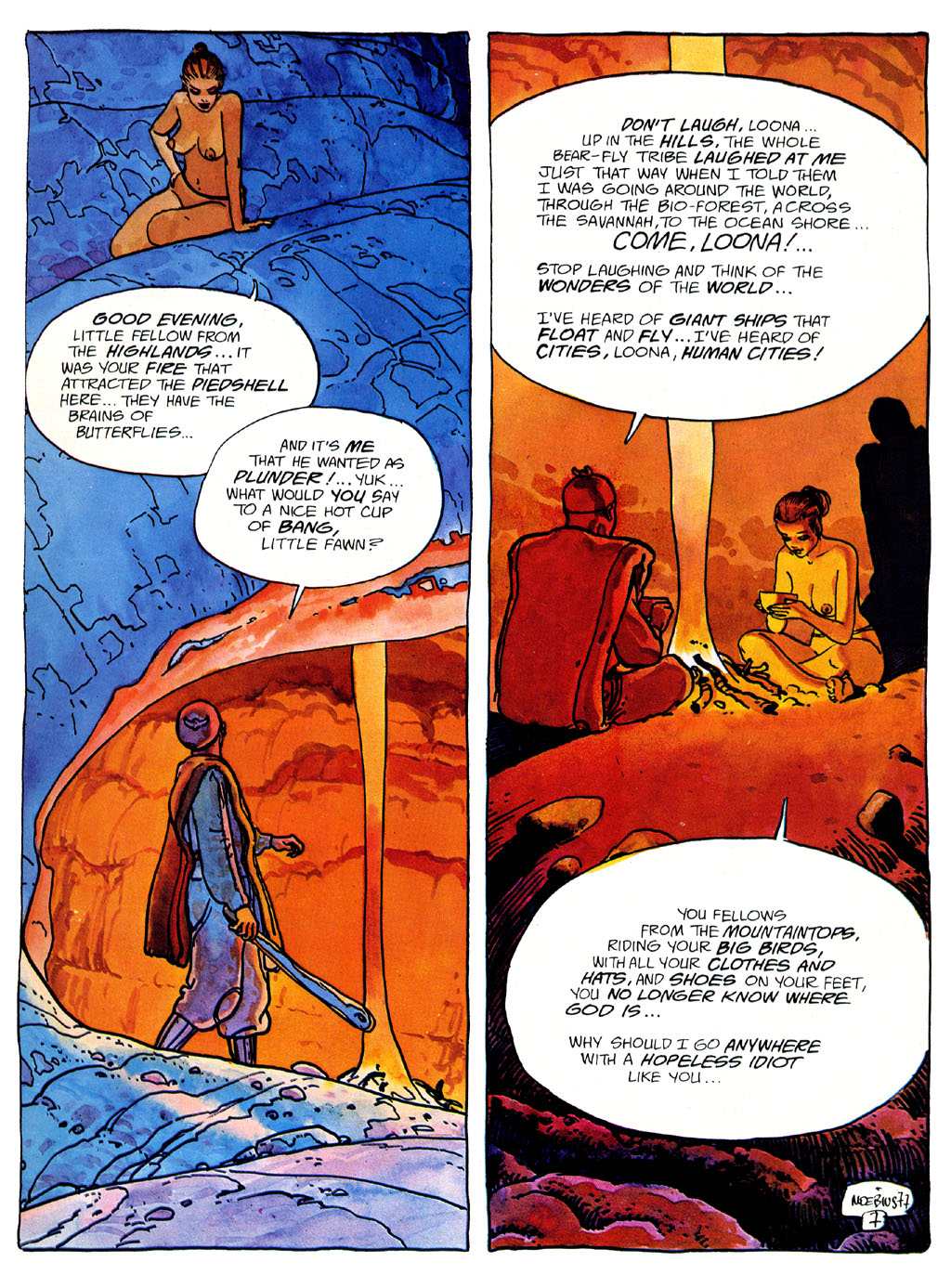 Read online The Best of Heavy Metal comic - Issue # TPB 1