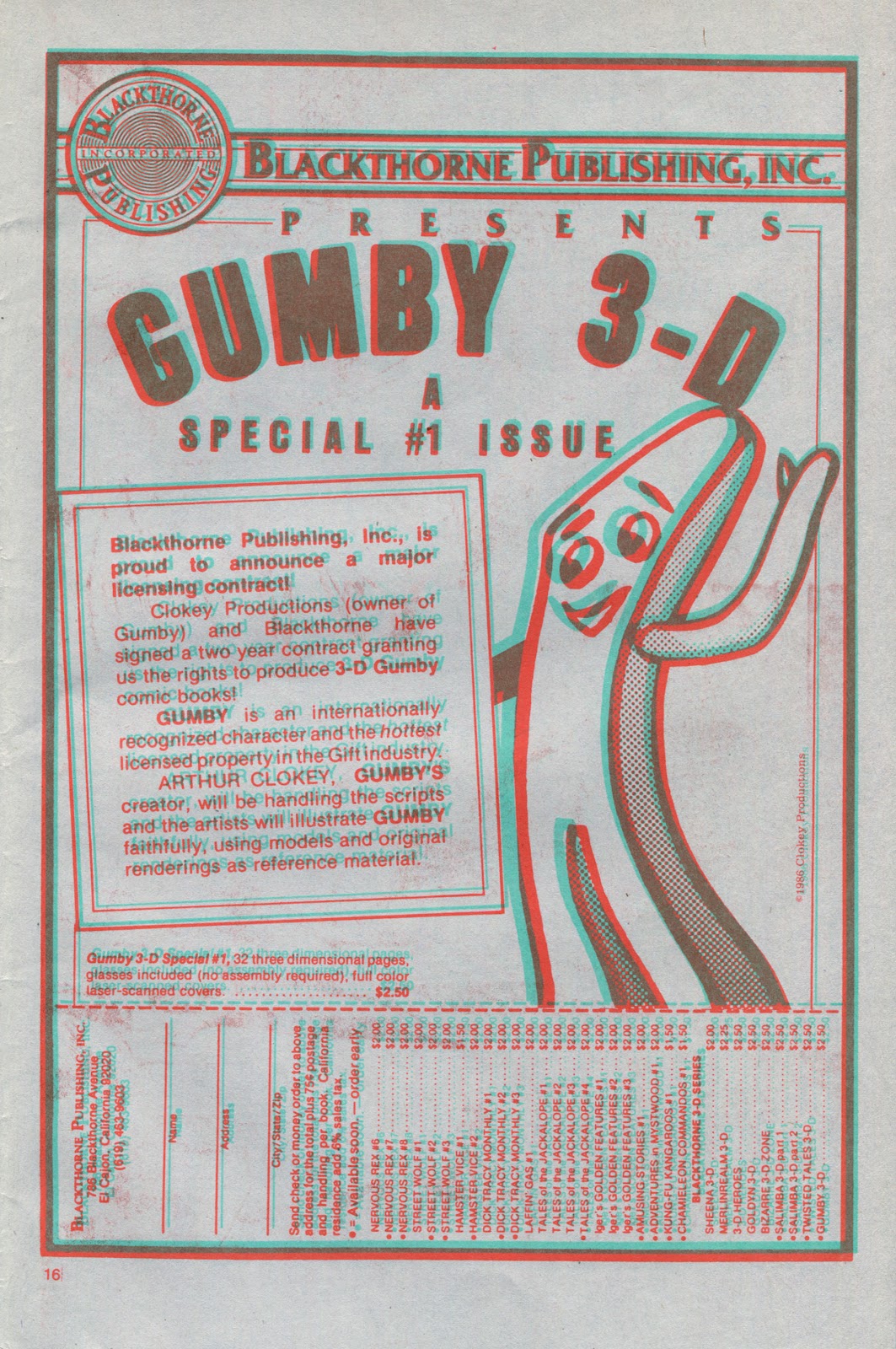 Read online Salimba 3-D comic - Issue #1