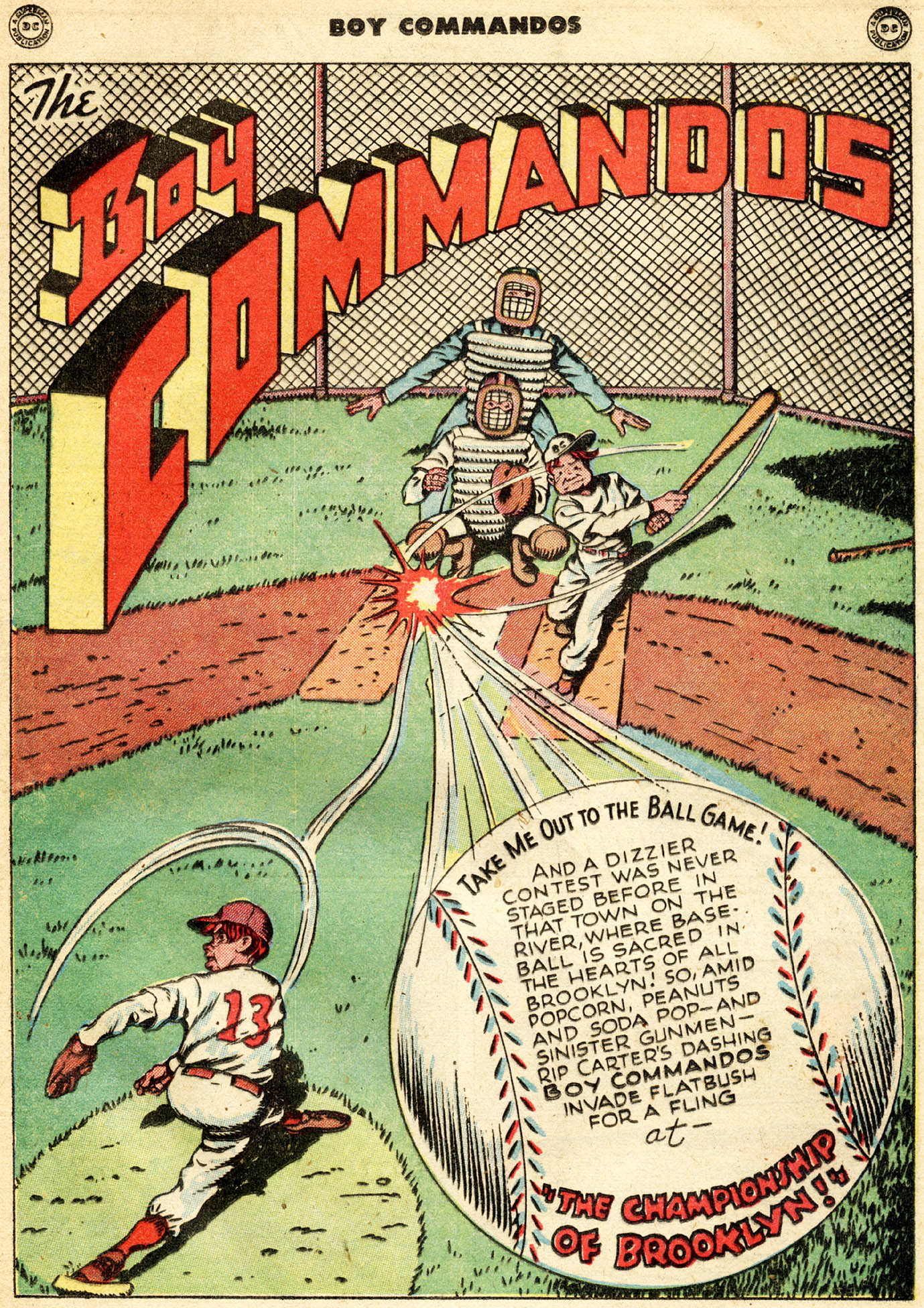 Read online Boy Commandos comic - Issue #20