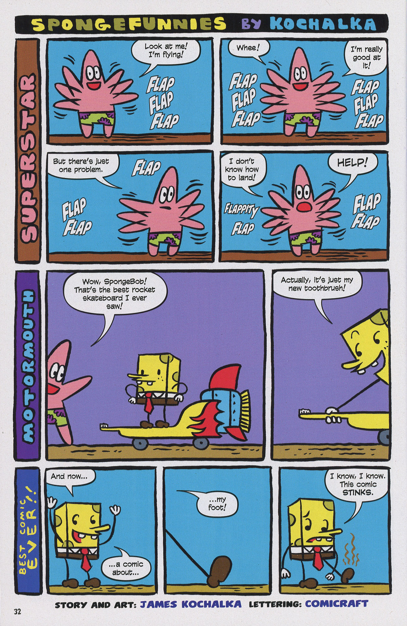 Read online SpongeBob Comics comic - Issue #7
