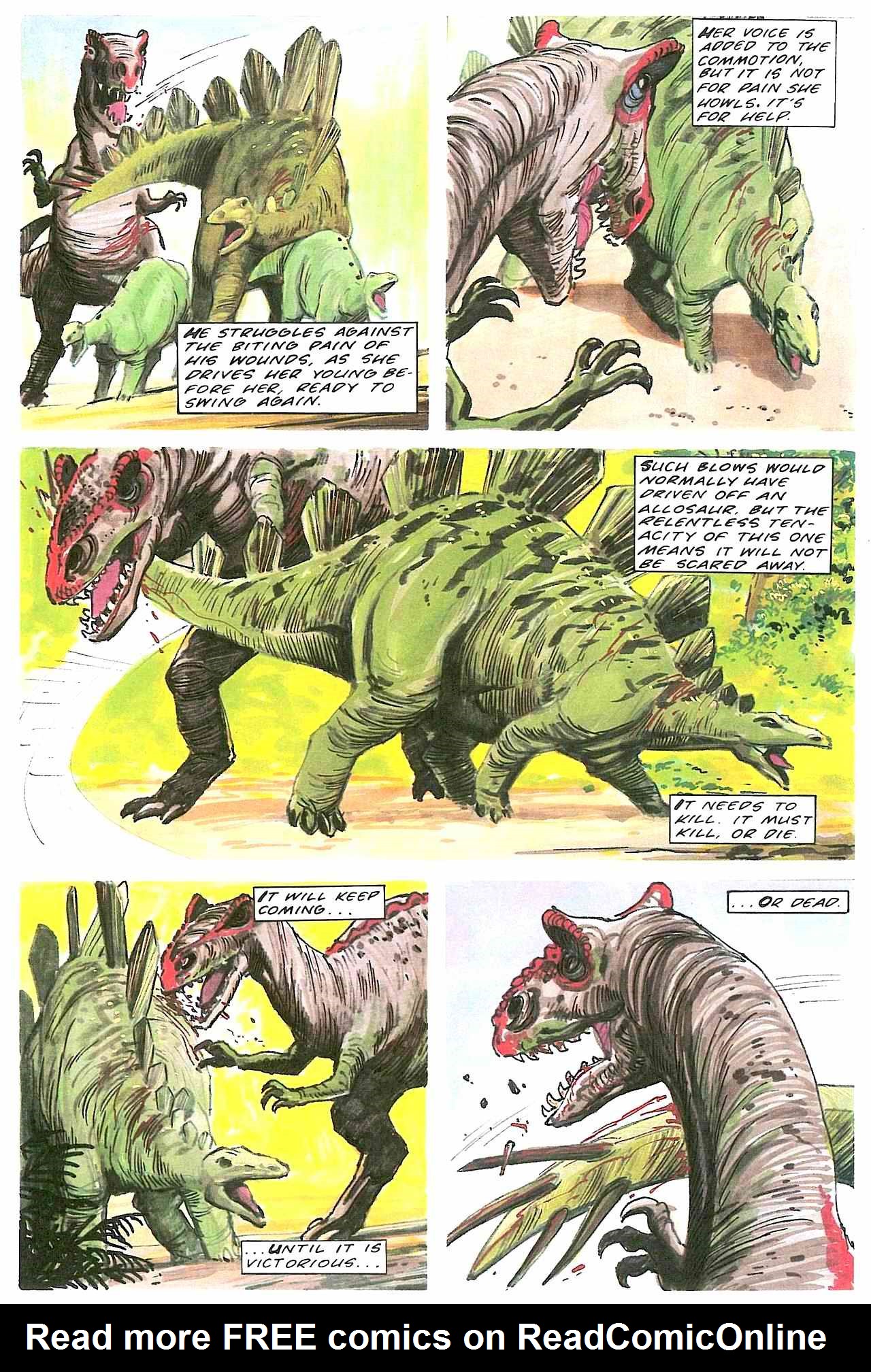 Read online Dinosaurs, A Celebration comic - Issue #4
