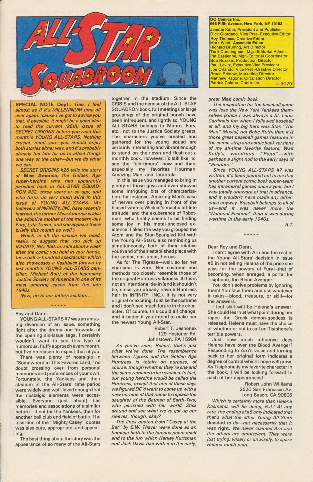 Read online Young All-Stars comic - Issue #12