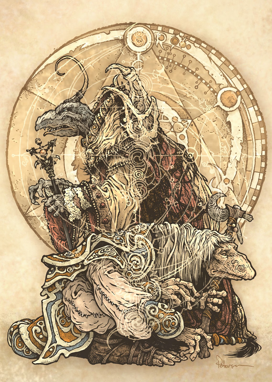 Read online Jim Henson's The Dark Crystal Artist Tribute comic - Issue ...