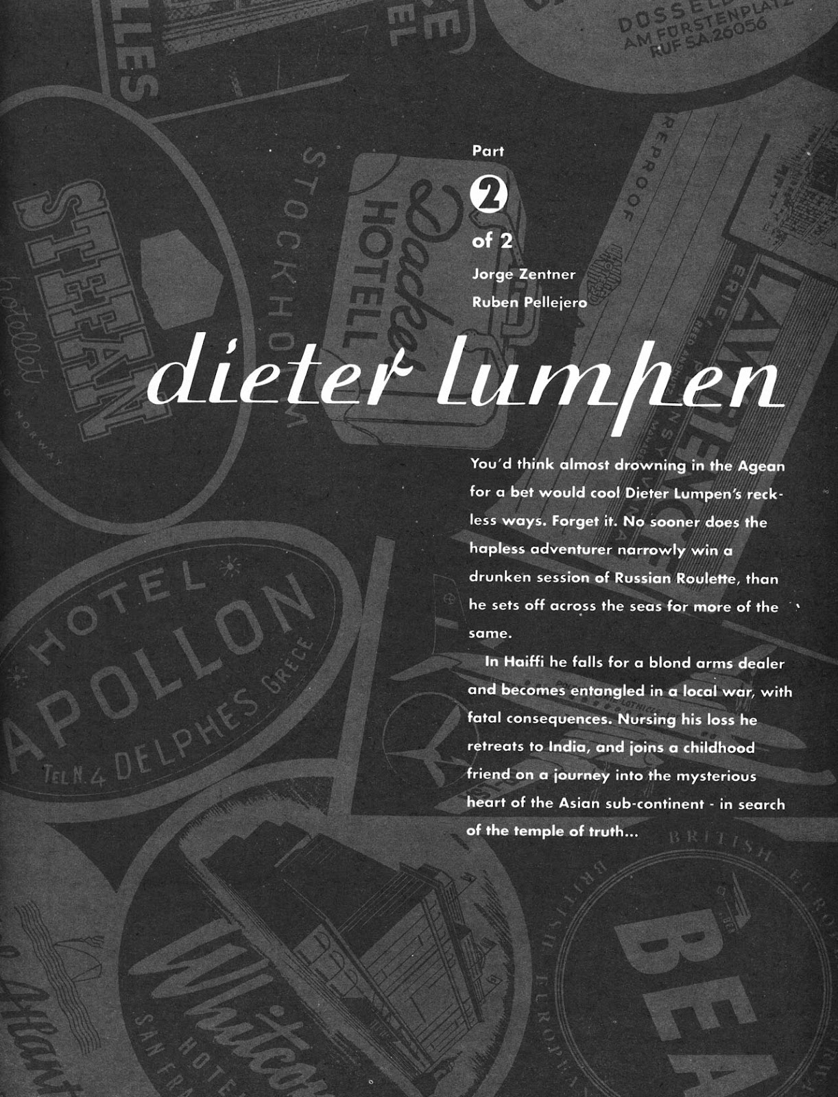 Read online Point Blank (1989) comic - Issue #2