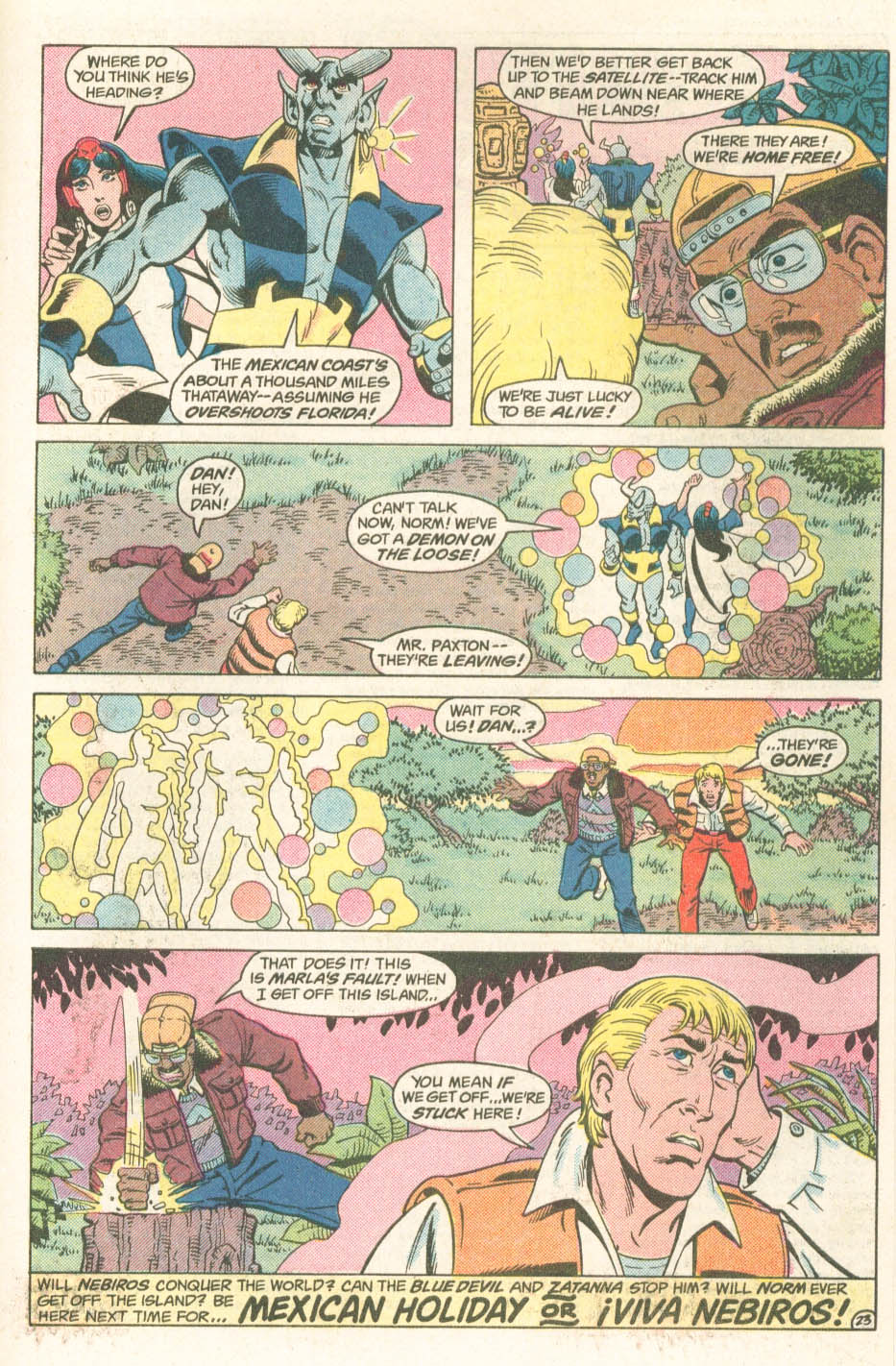 Read online Blue Devil comic - Issue #4