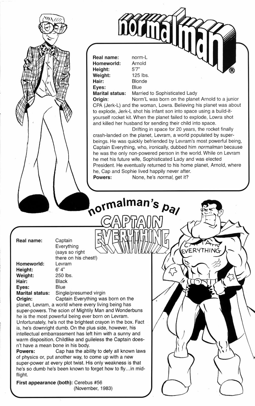 Read online Normalman 20th Anniversary Special comic - Issue # Full