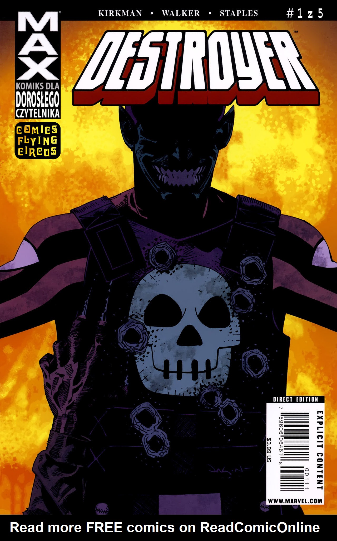 Read online Destroyer comic - Issue #1