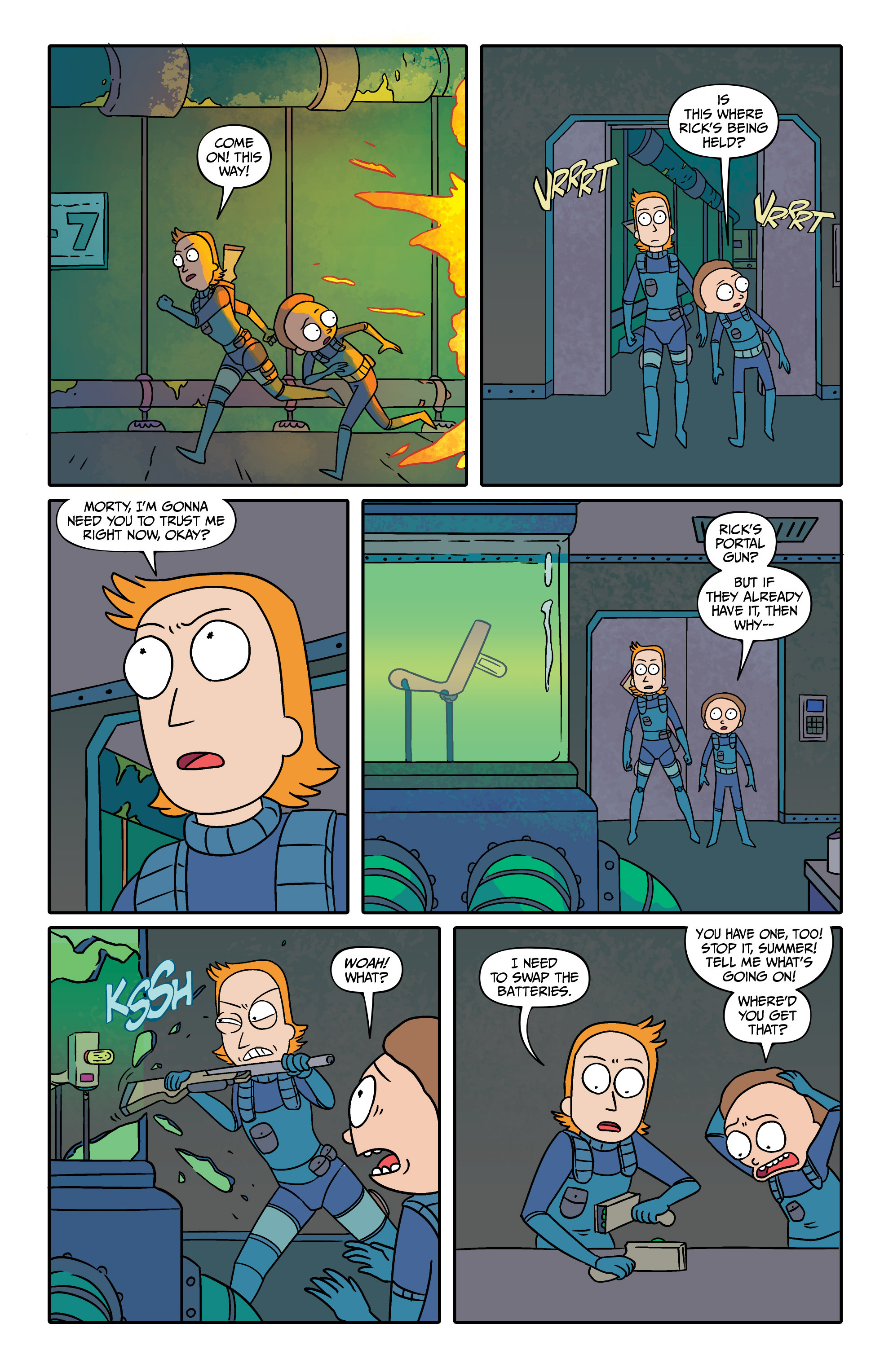 Read online Rick and Morty comic - Issue #10