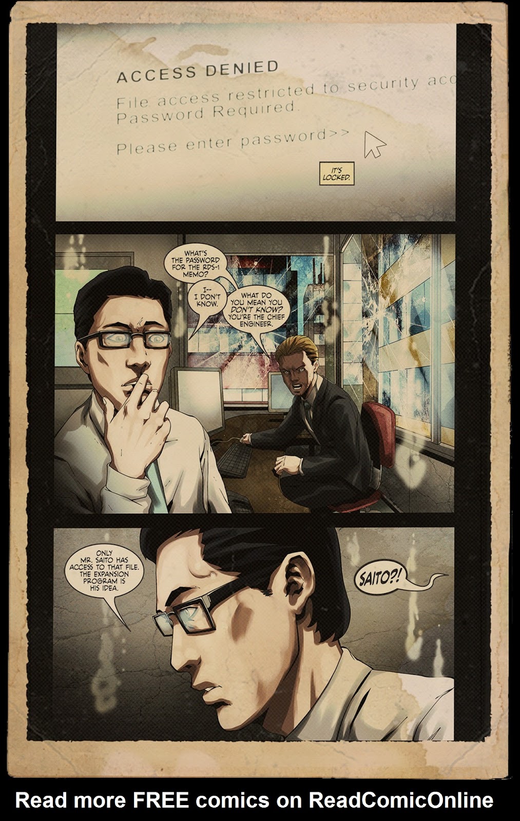 Read online Inception: The Cobol Job comic - Issue # Full