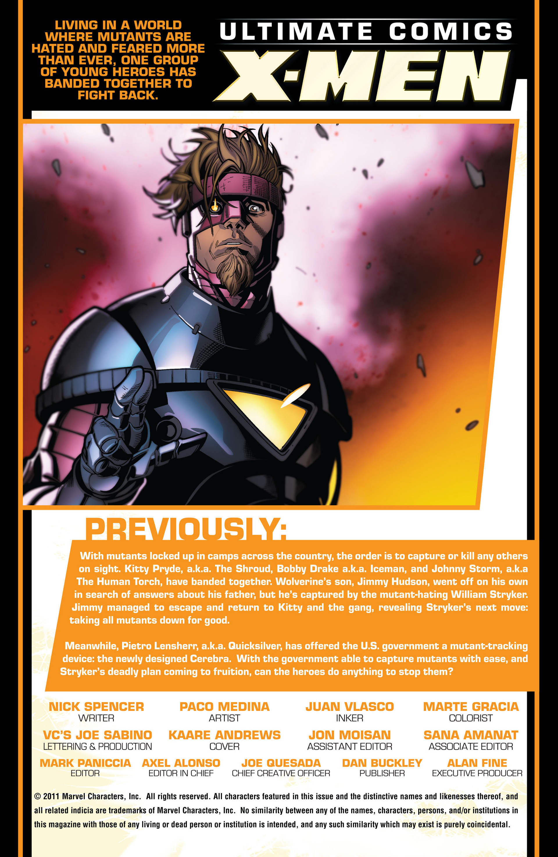Read online Ultimate Comics X-Men comic - Issue #4