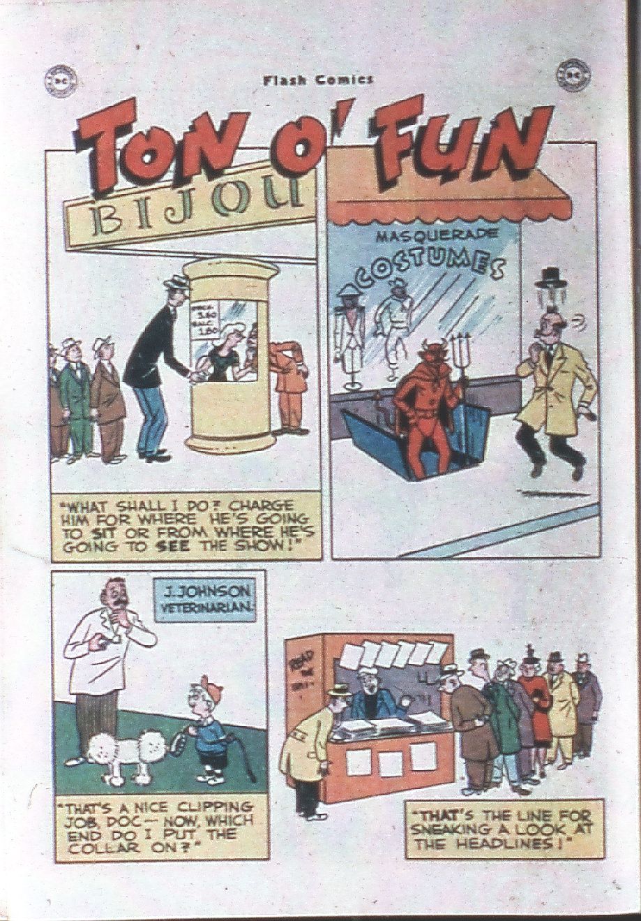 Read online Flash Comics comic - Issue #88