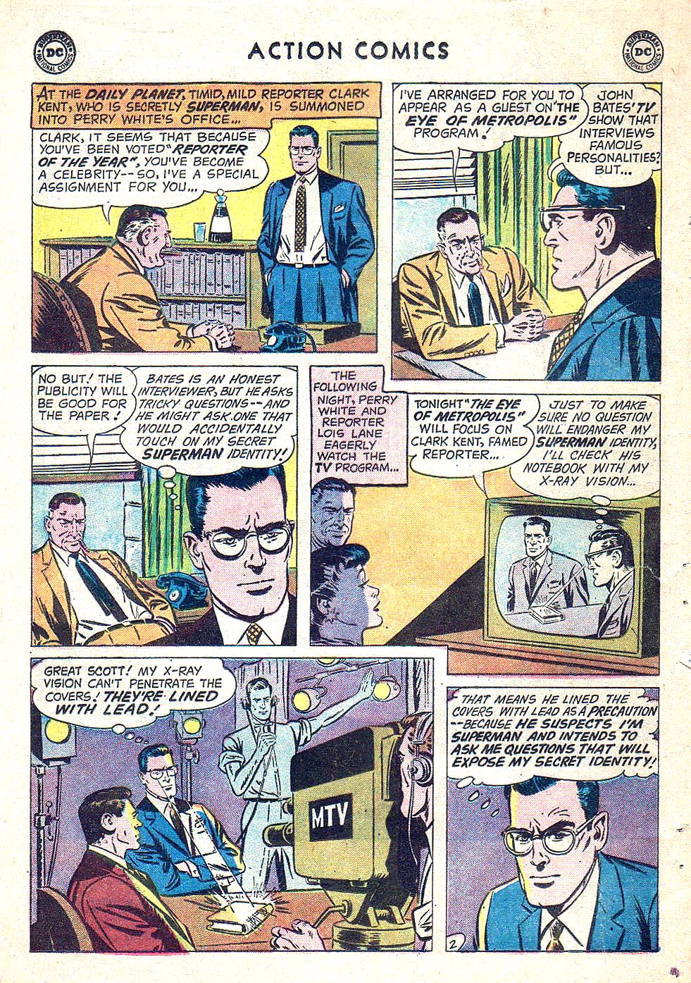 Read online Action Comics (1938) comic - Issue #250