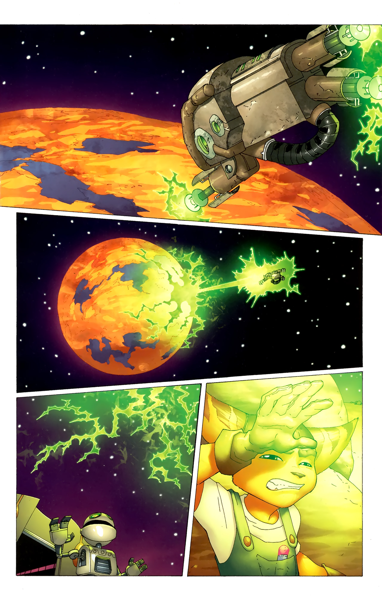 Read online Ratchet & Clank comic - Issue #1