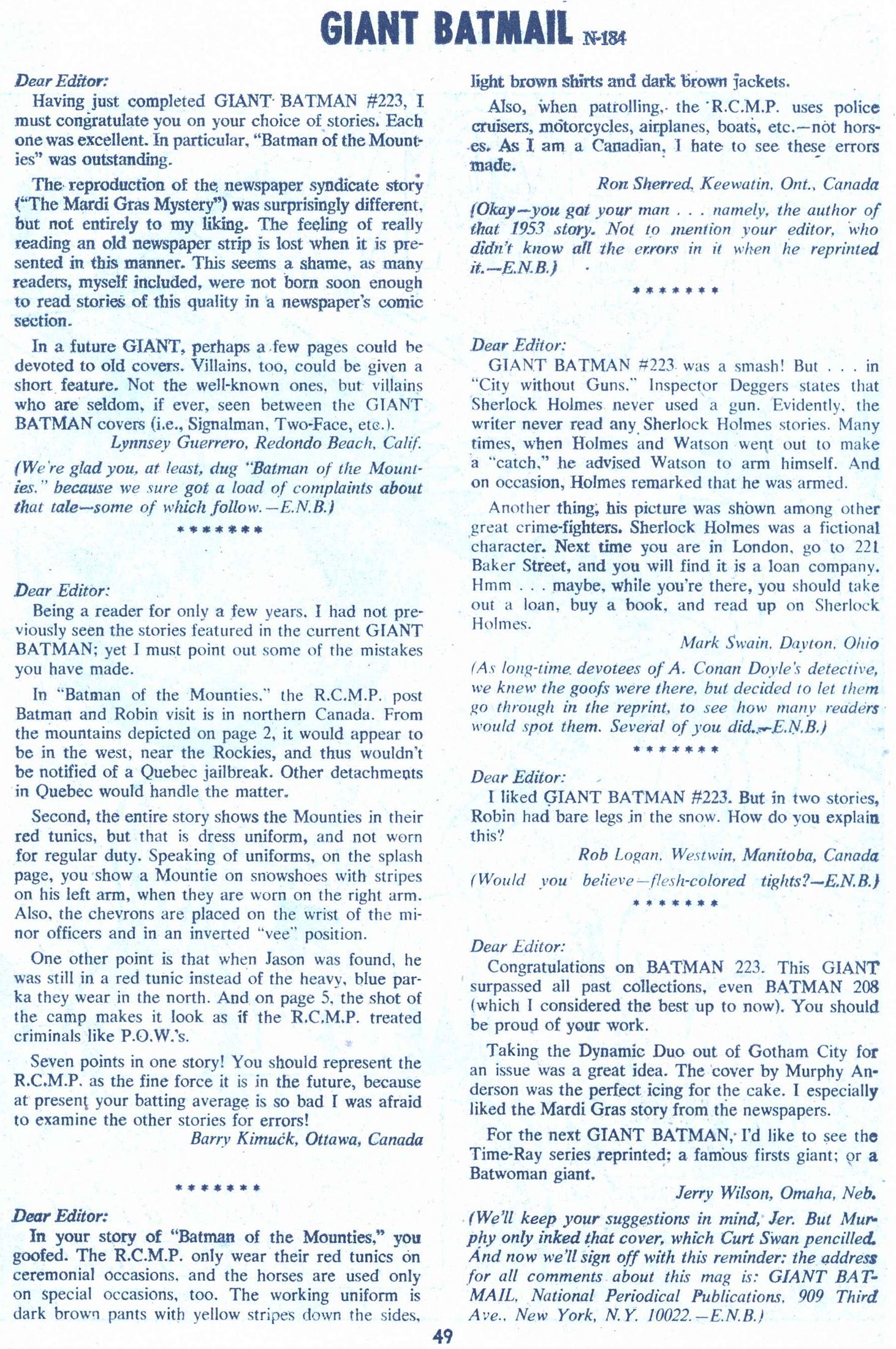 Read online Batman (1940) comic - Issue #228