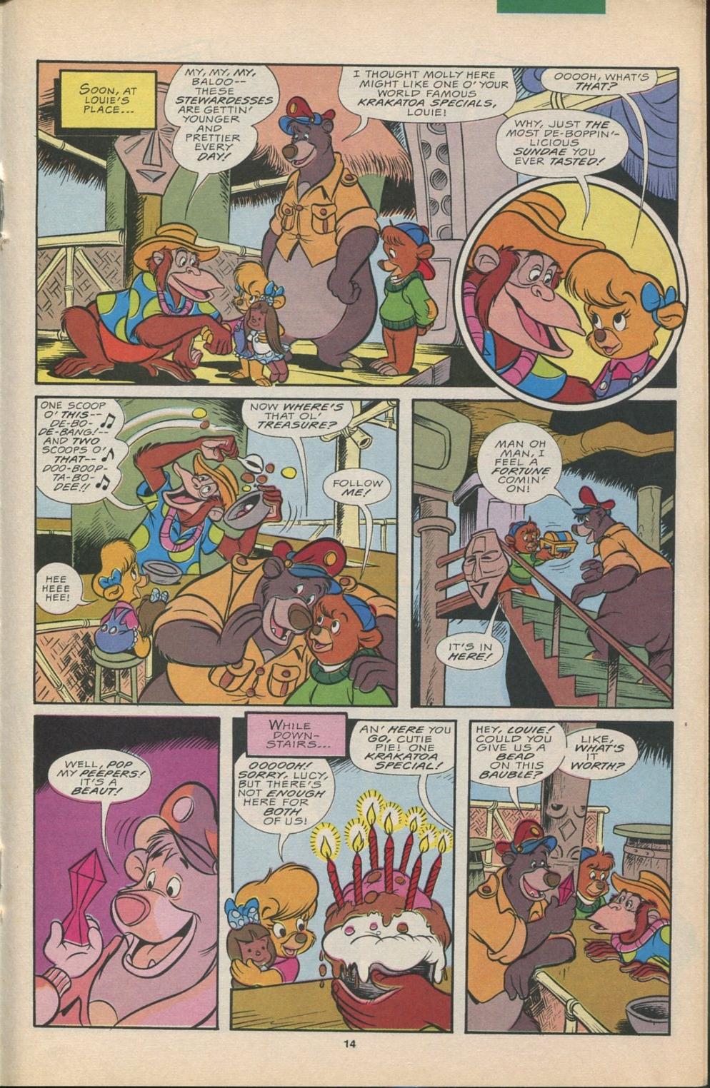 Read online Disney's Tale Spin Limited Series: ''Take Off'' comic ...