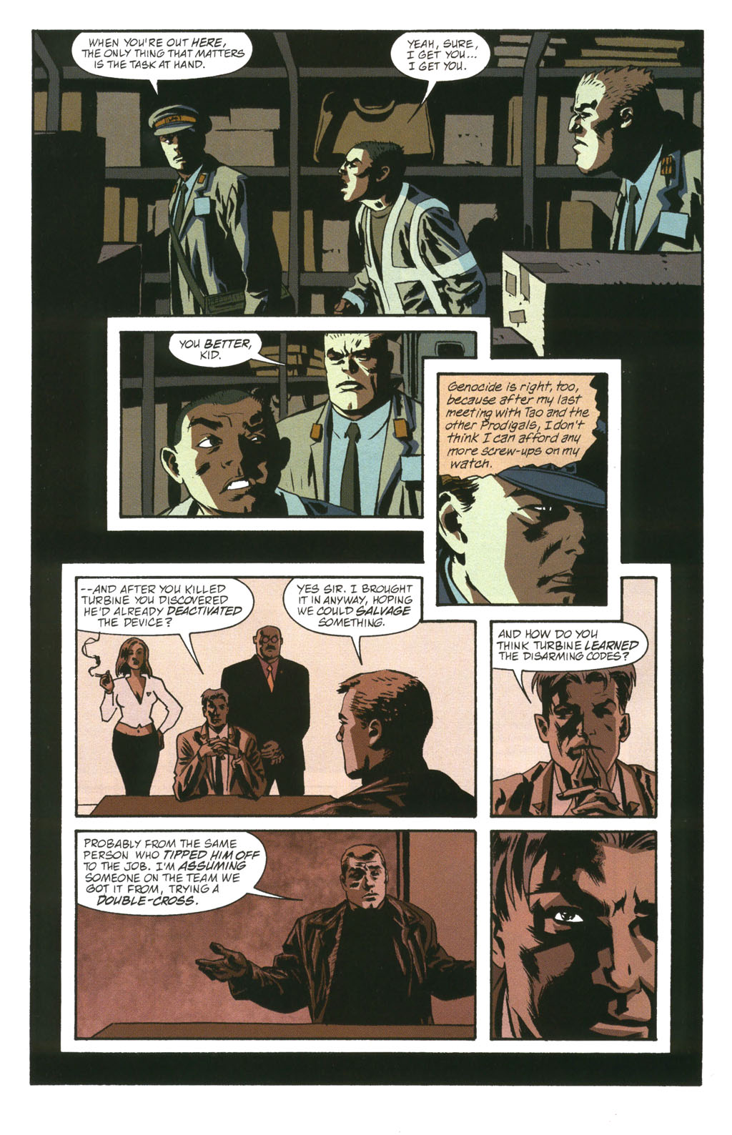 Read online Sleeper comic - Issue #6