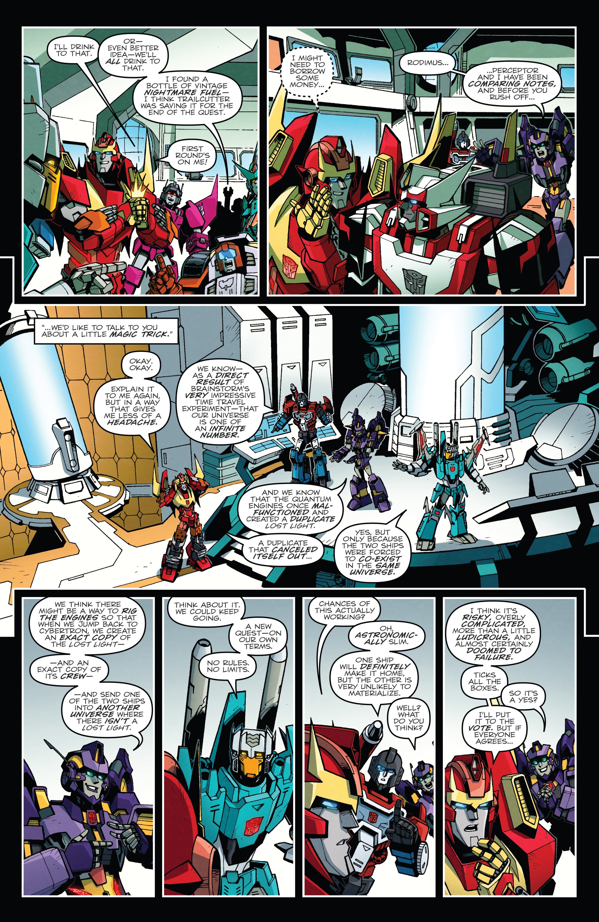 Read online The Transformers: Lost Light comic - Issue #25