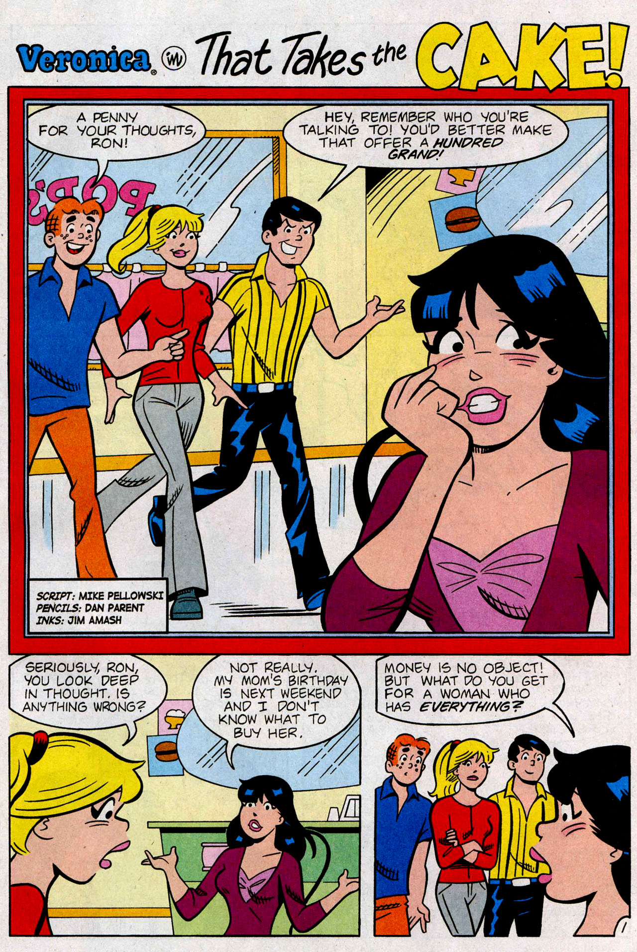 Read online Veronica comic - Issue #188