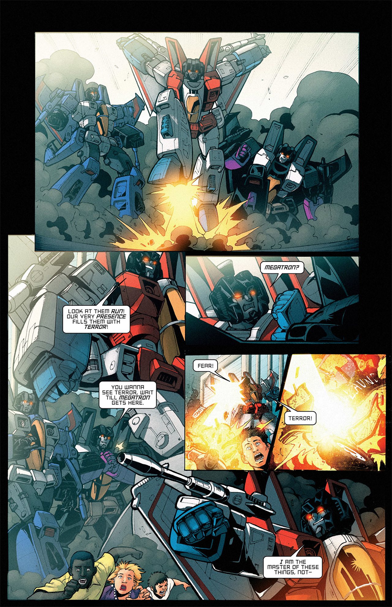 Read online The Transformers: All Hail Megatron comic - Issue #1