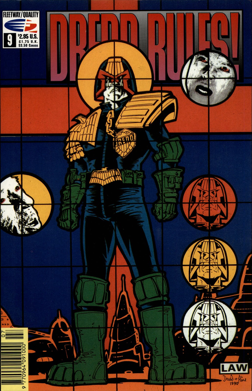 Read online Dredd Rules! comic - Issue #9