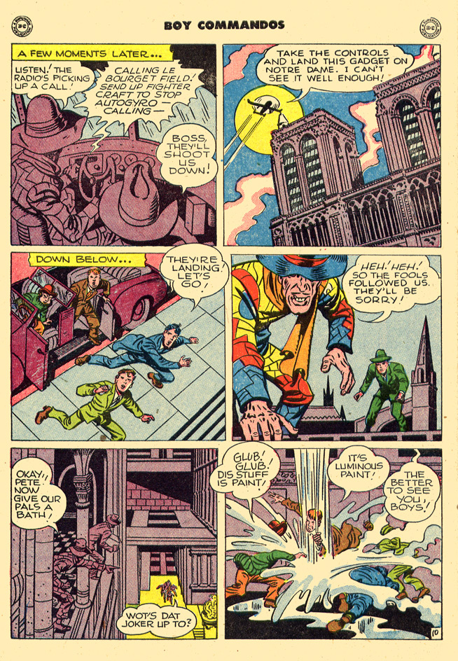 Read online Boy Commandos comic - Issue #15