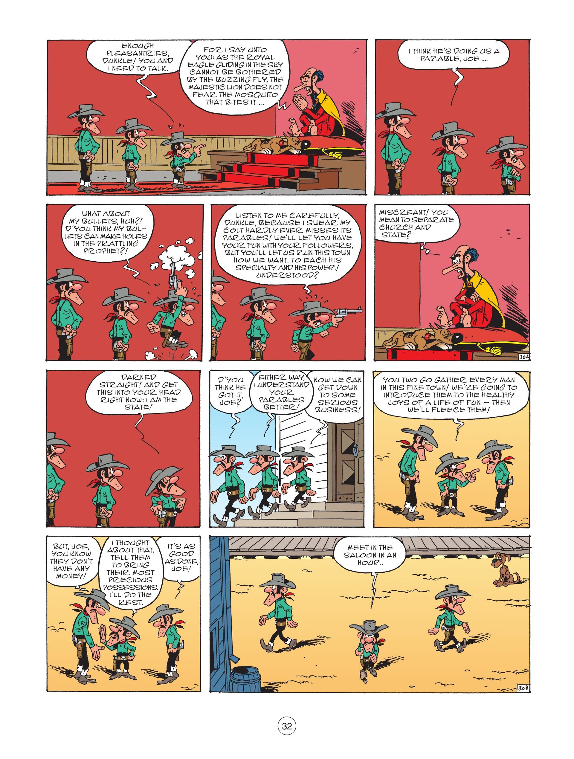 Read online A Lucky Luke Adventure comic - Issue #73