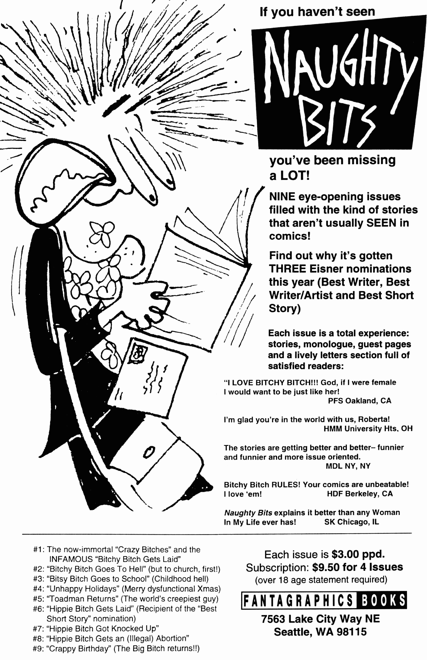 Read online Naughty Bits comic - Issue #1