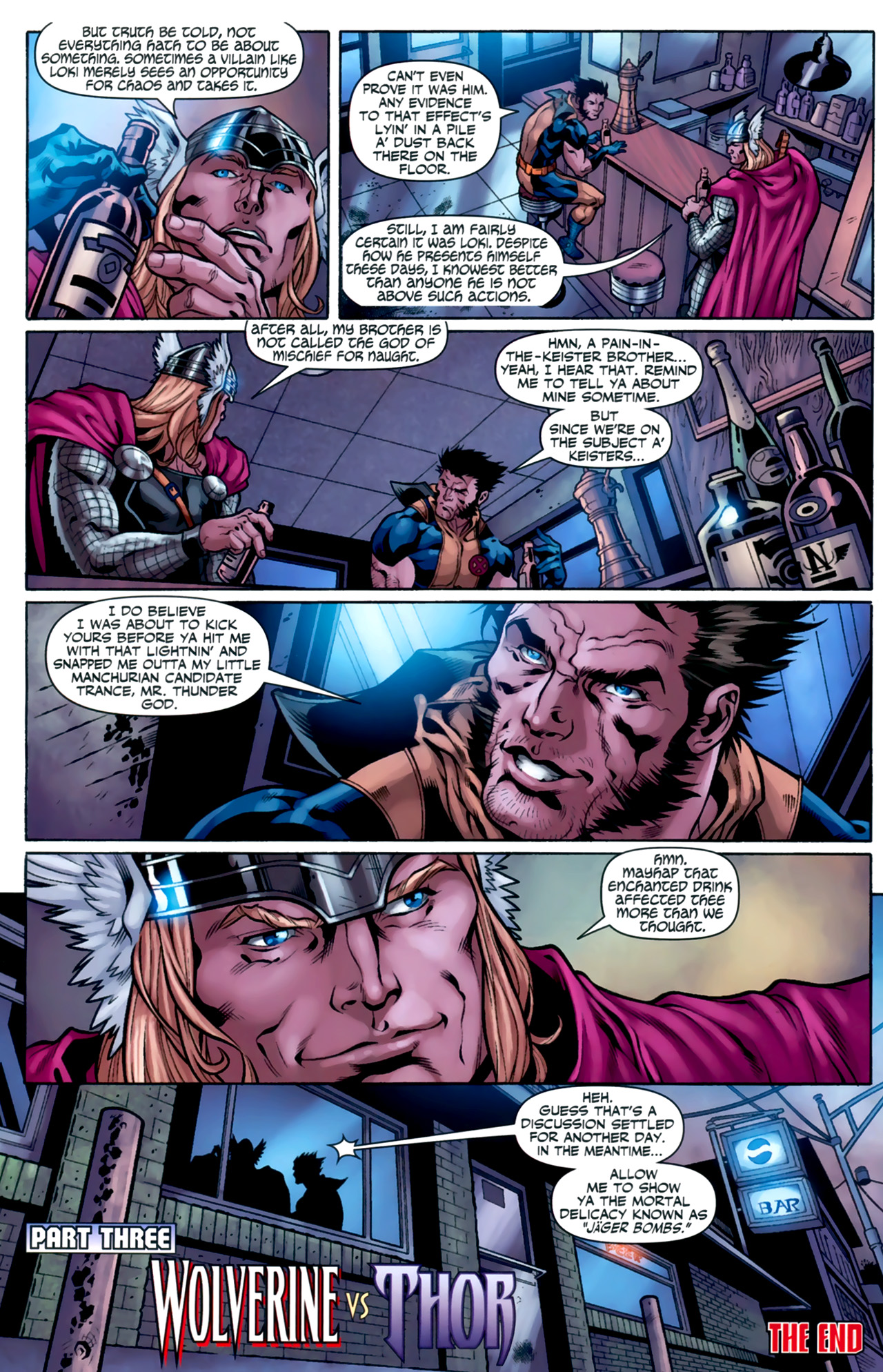 Read online Wolverine vs. Thor comic - Issue #3