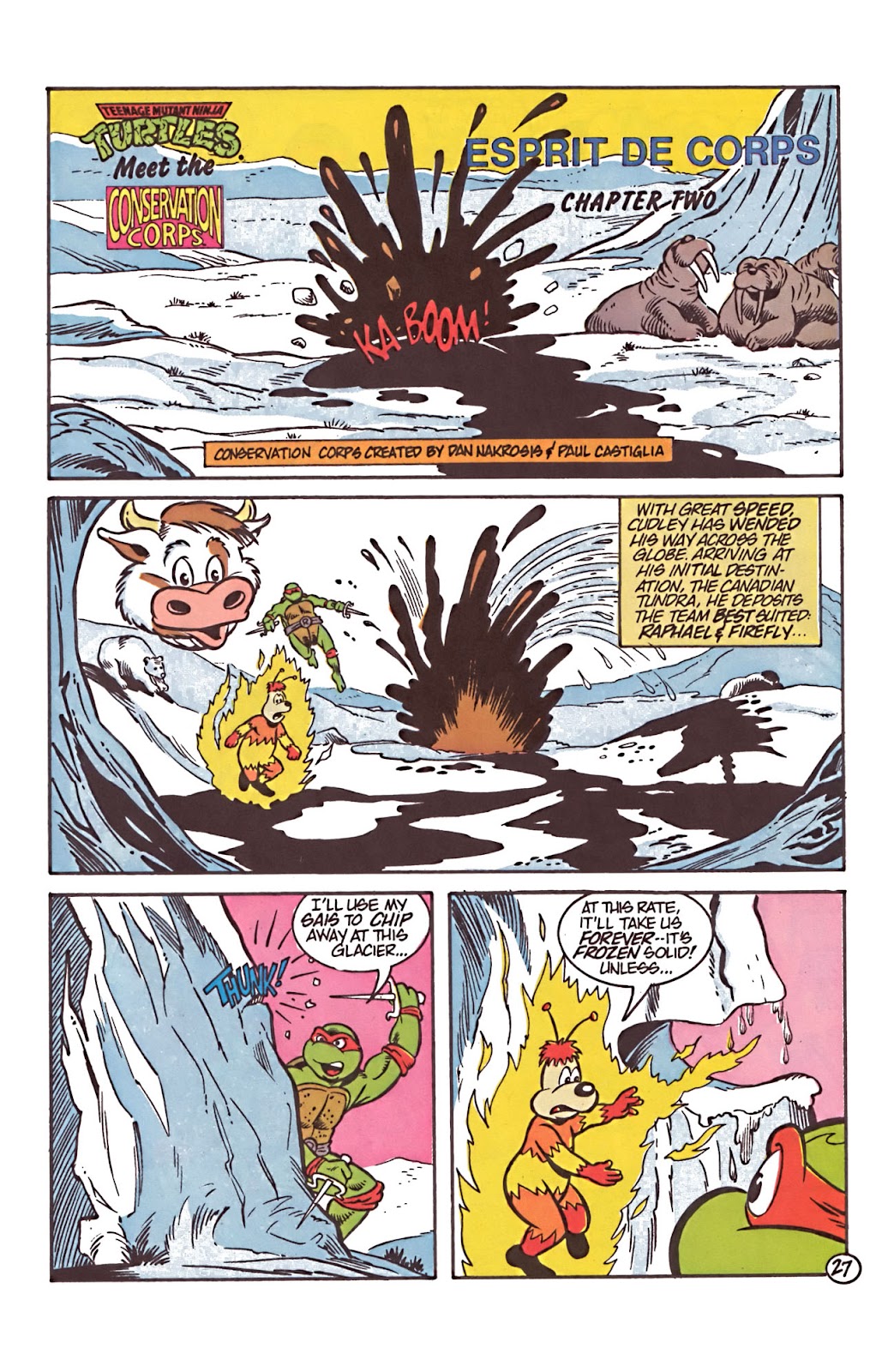 Read online Teenage Mutant Ninja Turtles Meet The Conservation Corps ...