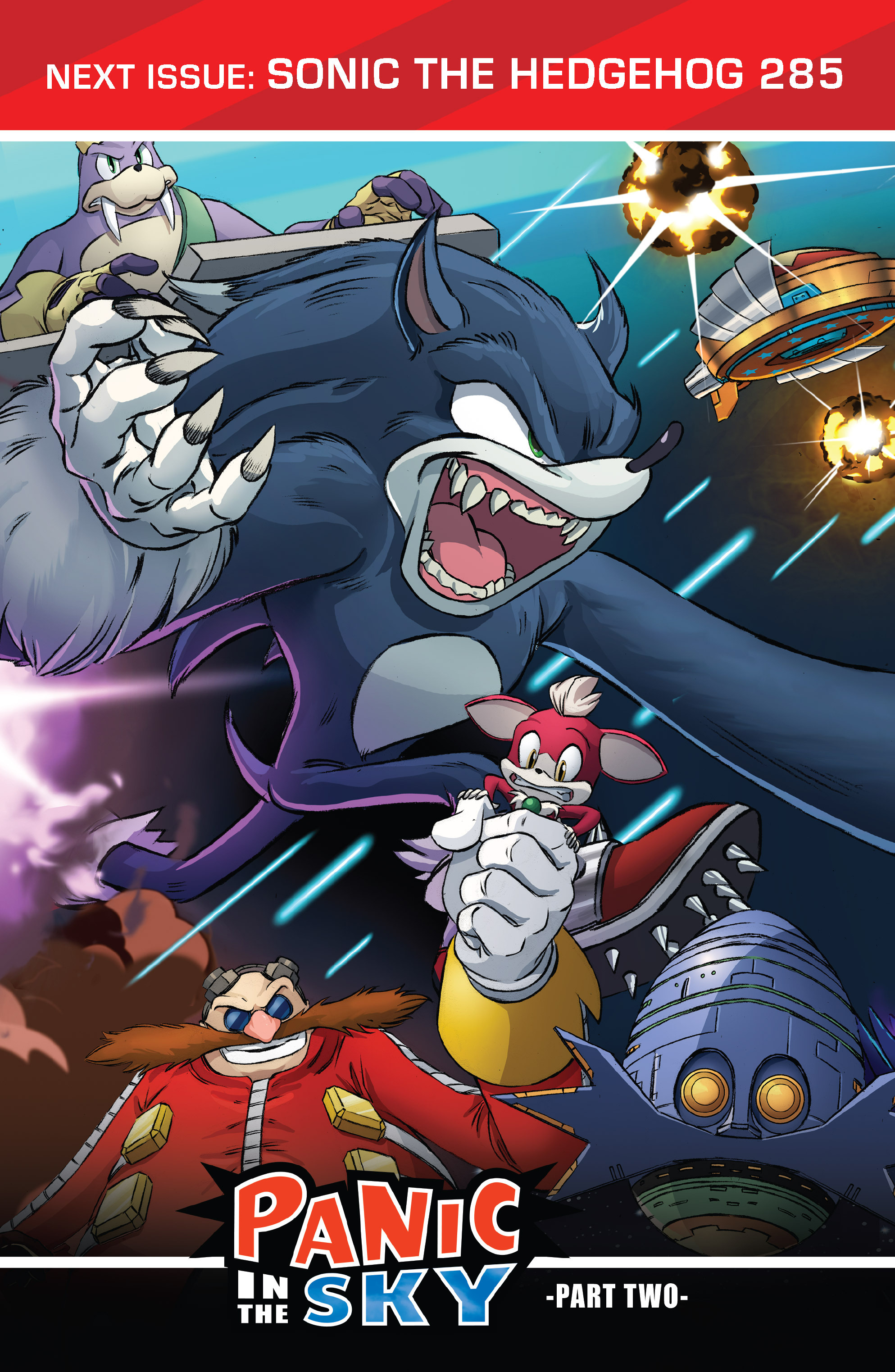 Read online Sonic The Hedgehog comic - Issue #284