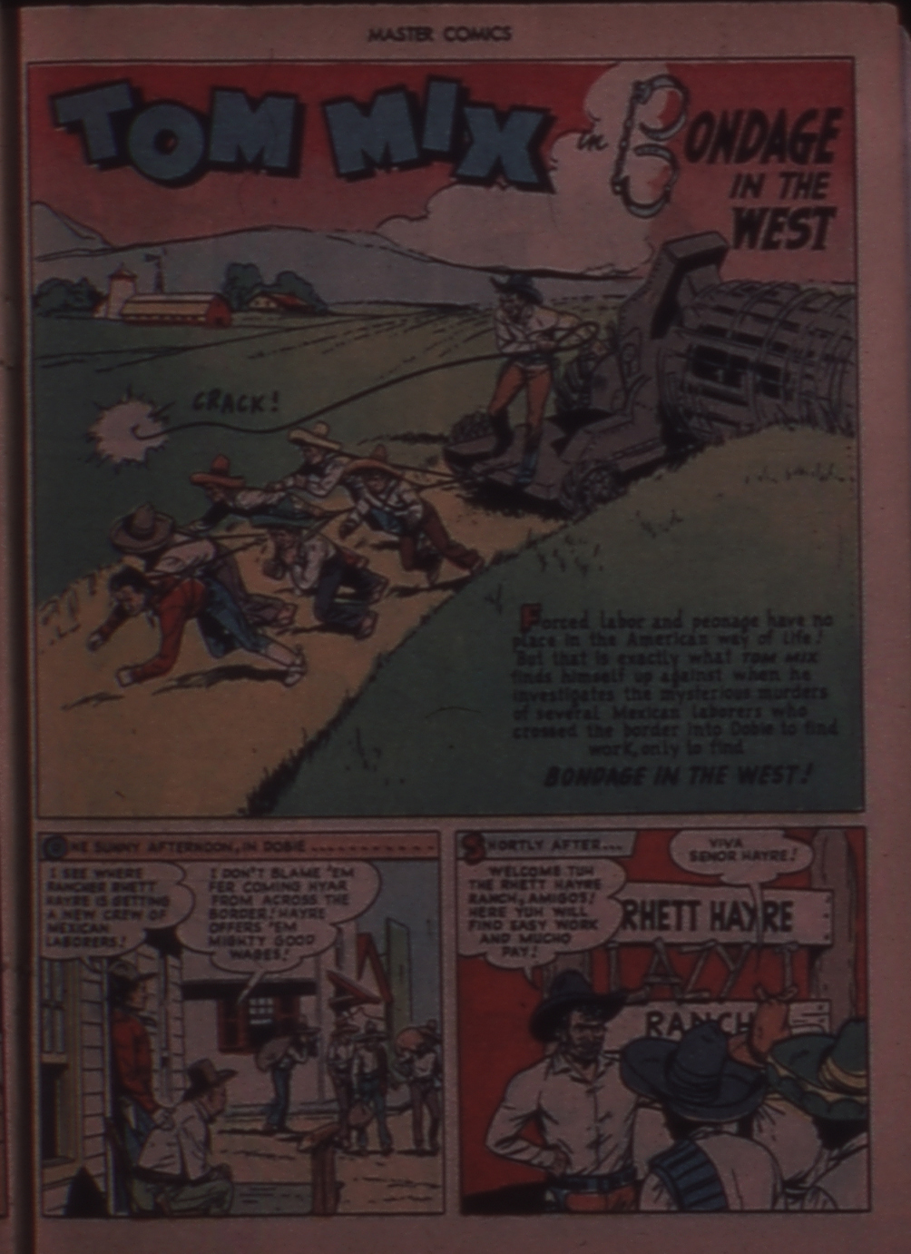 Read online Master Comics comic - Issue #105