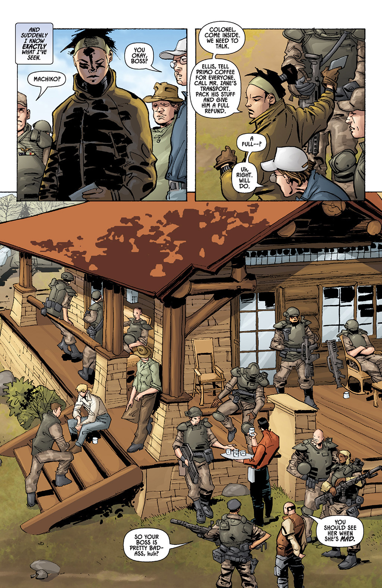 Read online Aliens vs. Predator: Three World War comic - Issue #1