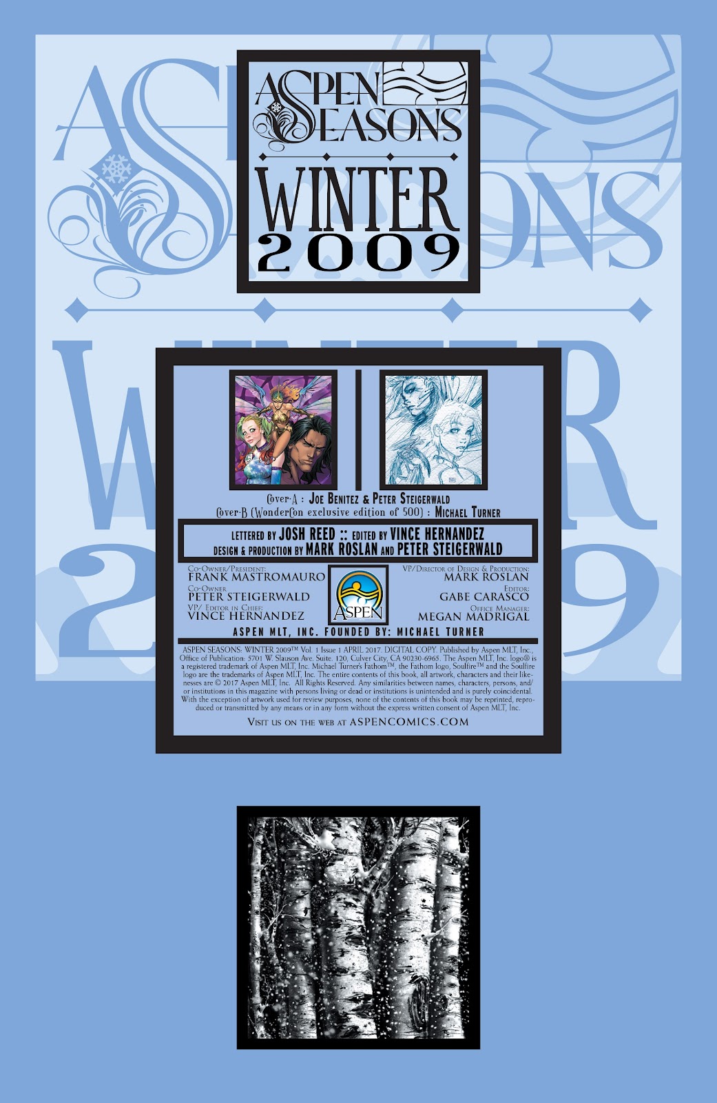 Read online Aspen Seasons comic - Issue # Issue Winter 2009