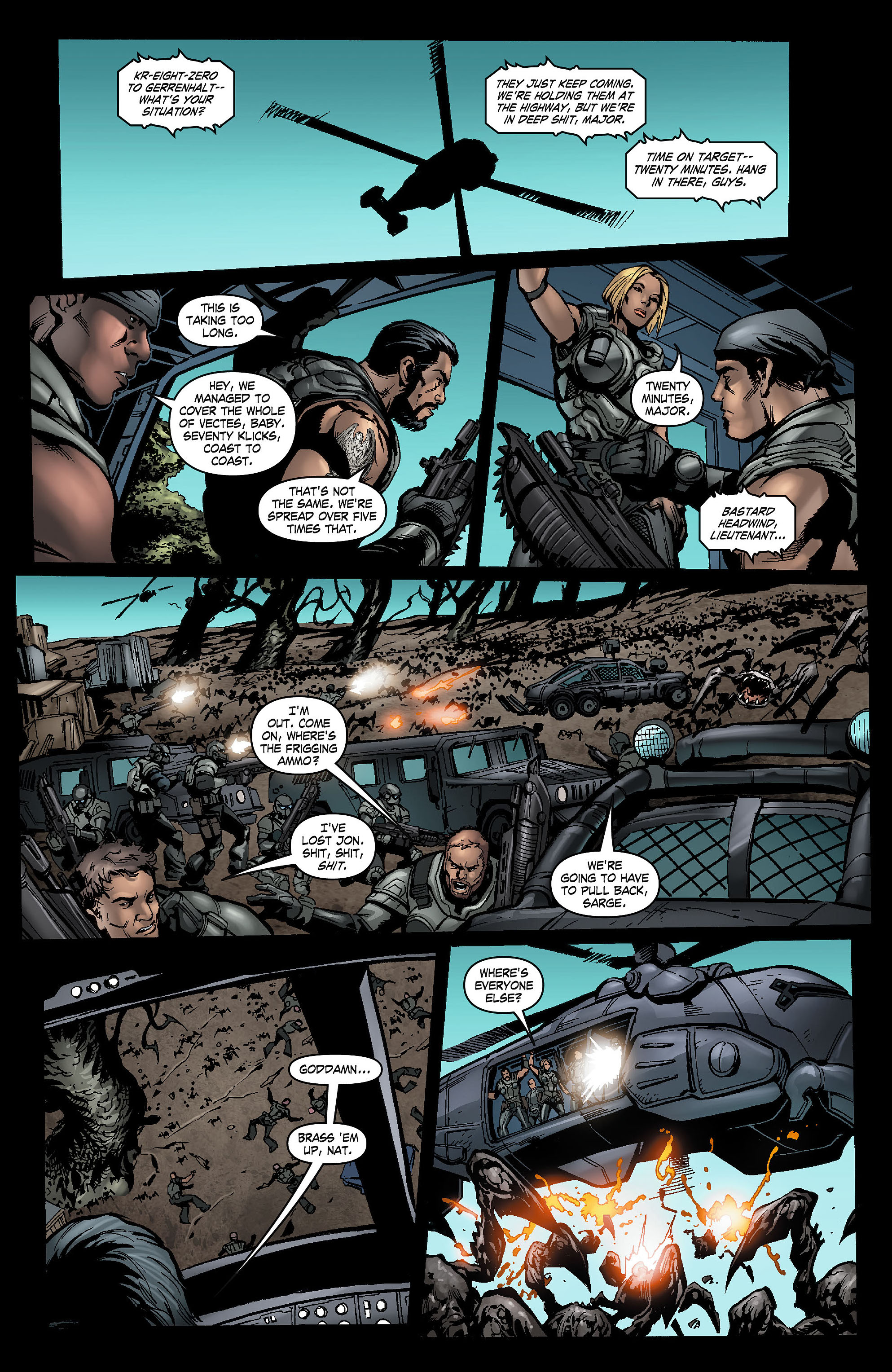 Read online Gears Of War comic - Issue #22