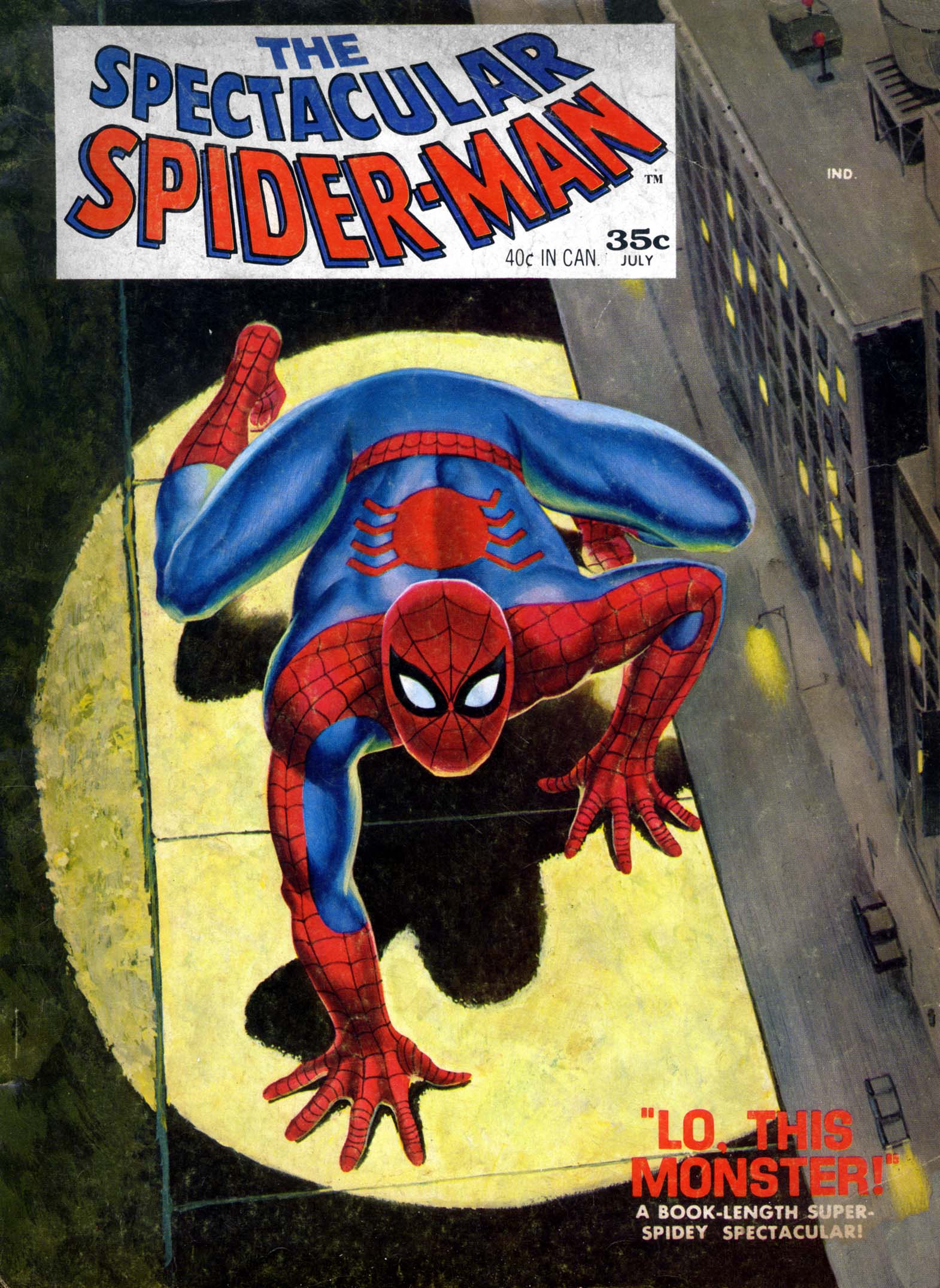 Read online Spectacular Spider-Man Magazine comic - Issue #1