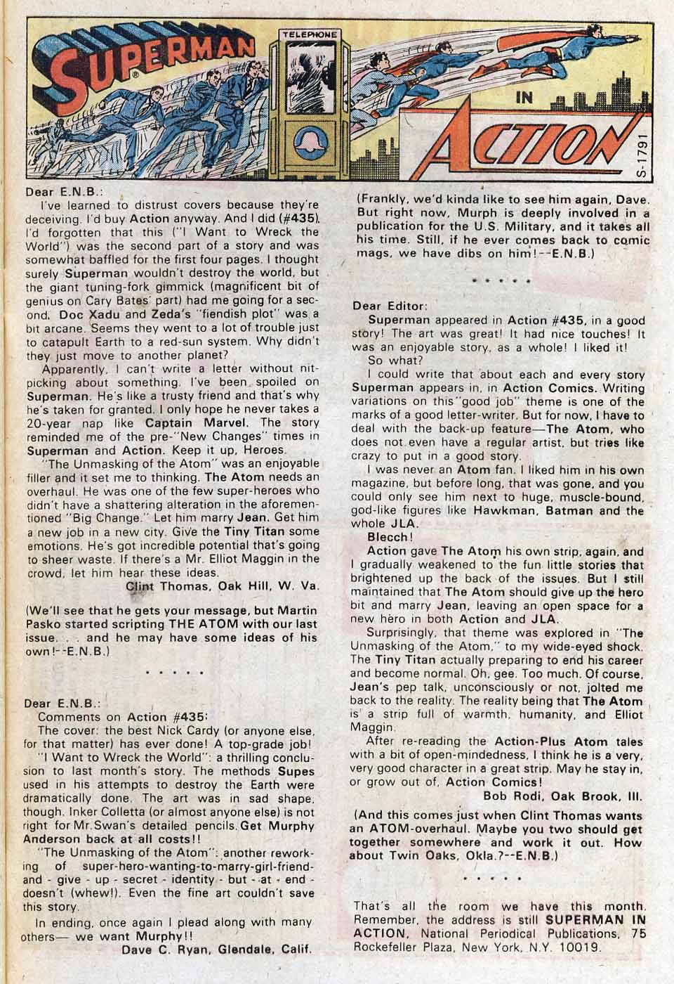 Read online Action Comics (1938) comic - Issue #439