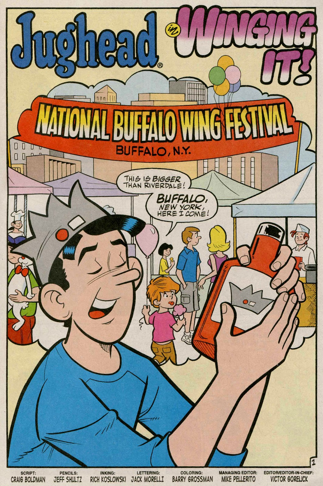 Read online Archie's Pal Jughead Comics comic - Issue #190