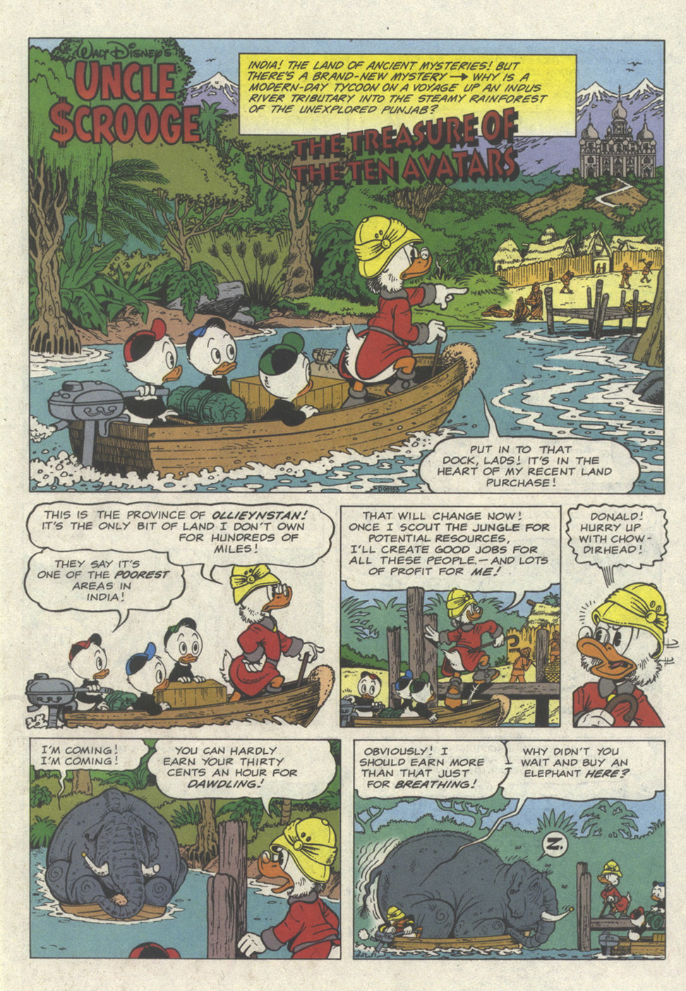 Read online Walt Disney's Uncle Scrooge Adventures comic - Issue #51